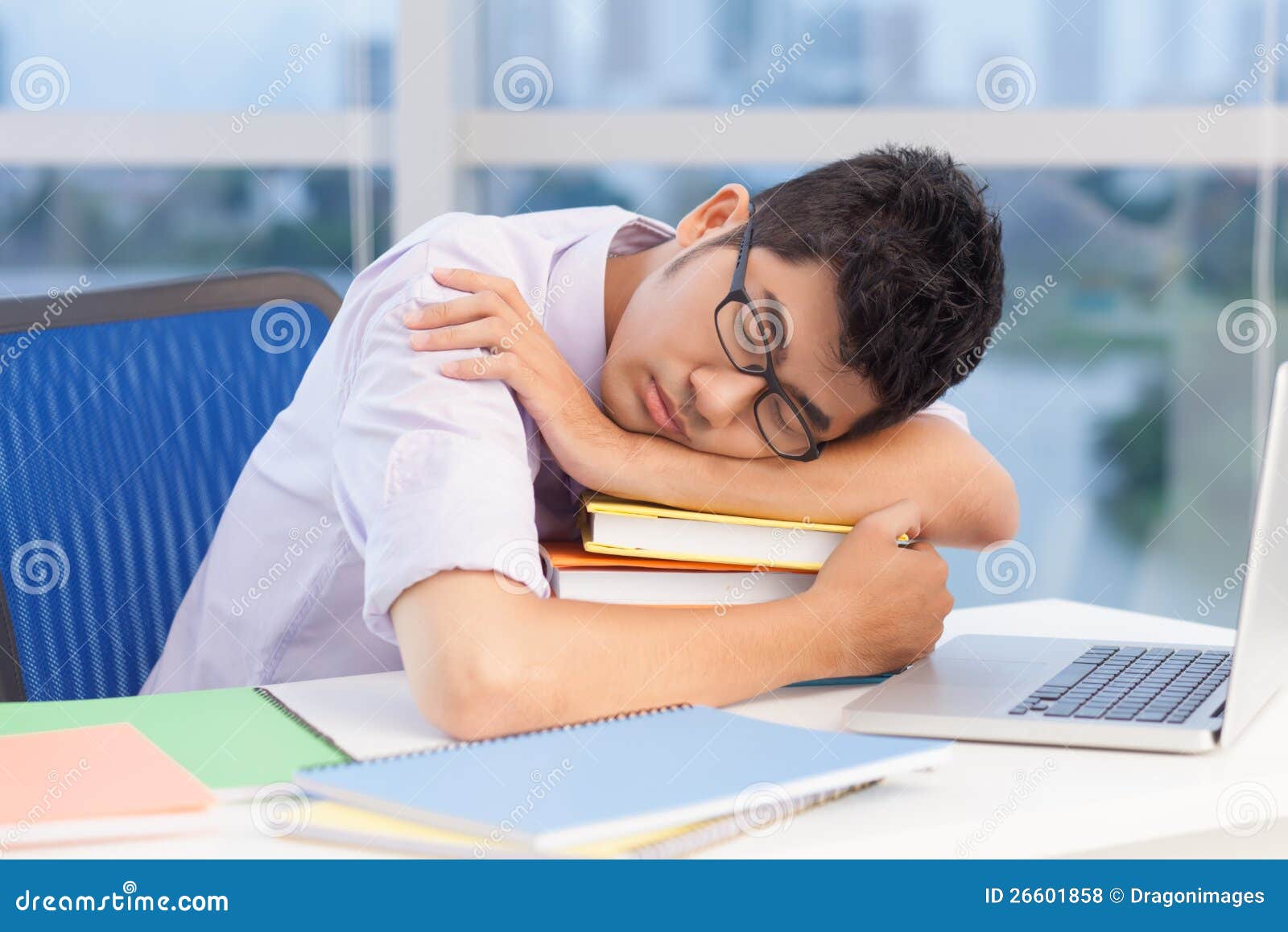 Bored student stock photo. Image of male, learning, people - 26601858