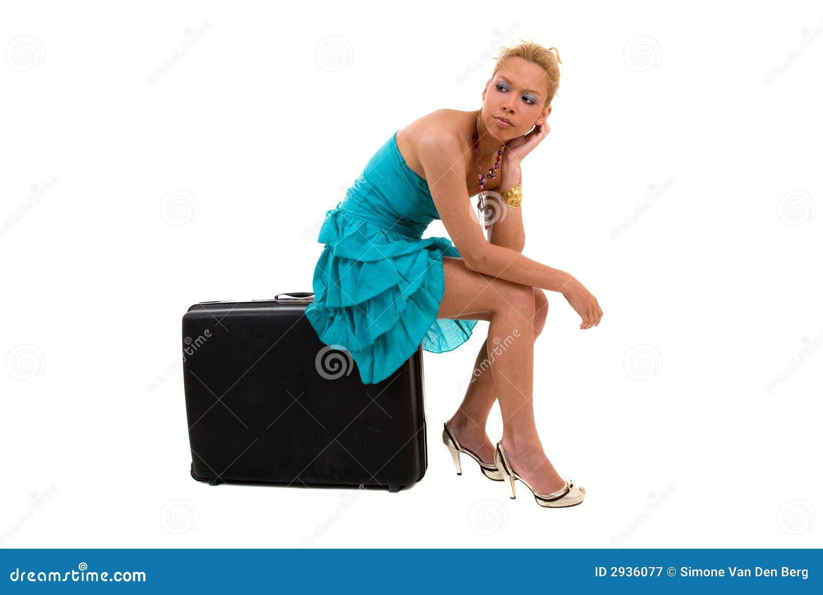 Bored and waiting stock image. Image of feminine, business - 2936077