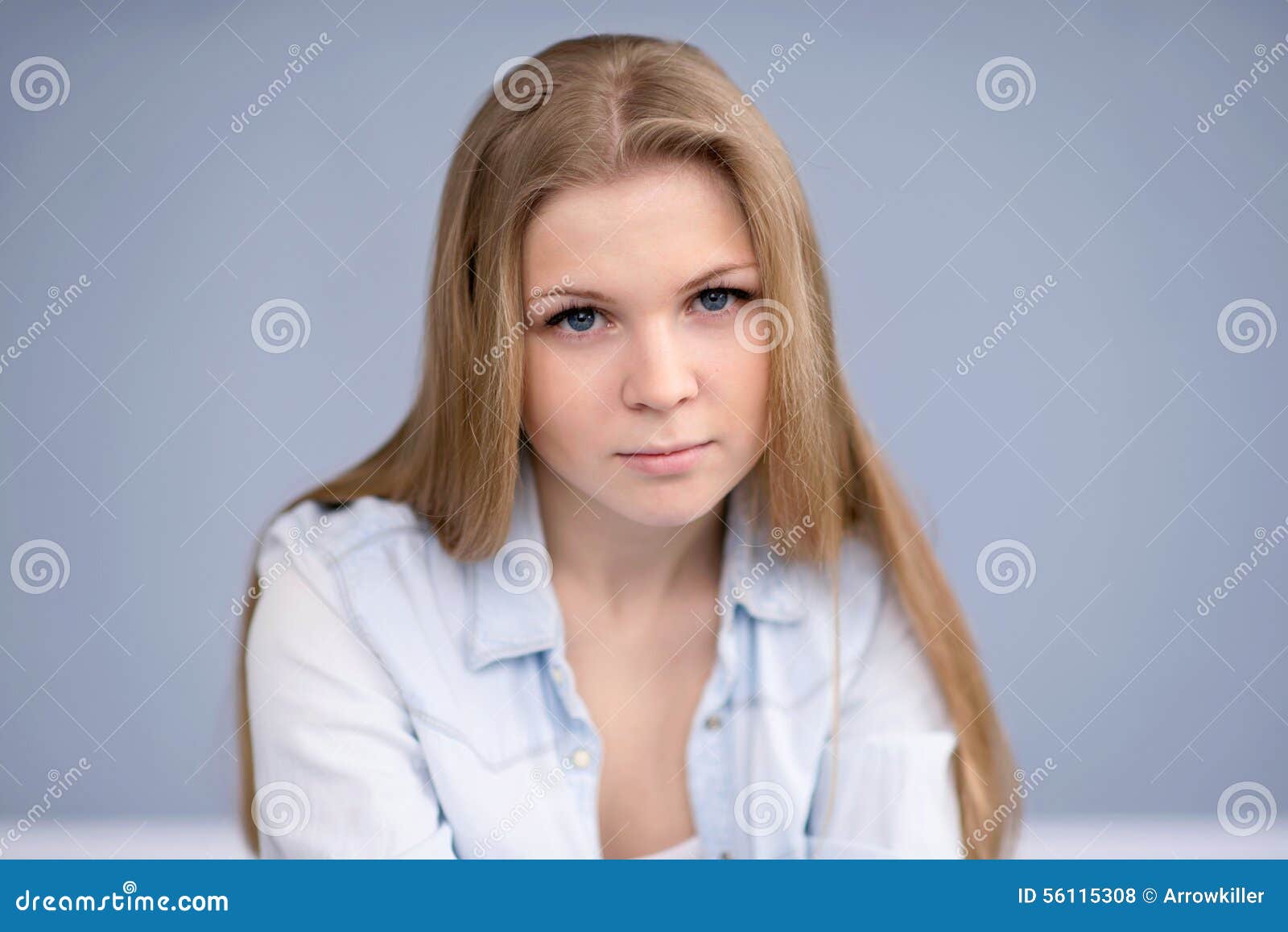 Bored woman stock photo. Image of desire, facial, care - 56115308