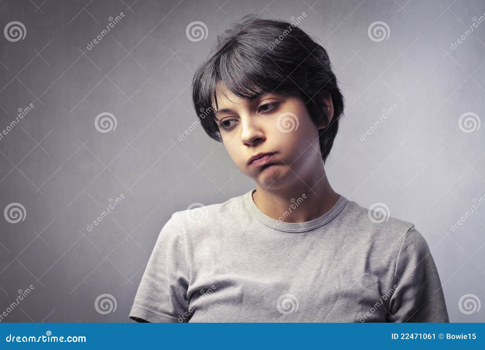 Boredom stock image. Image of woman, girl, indoor, teen - 22471061