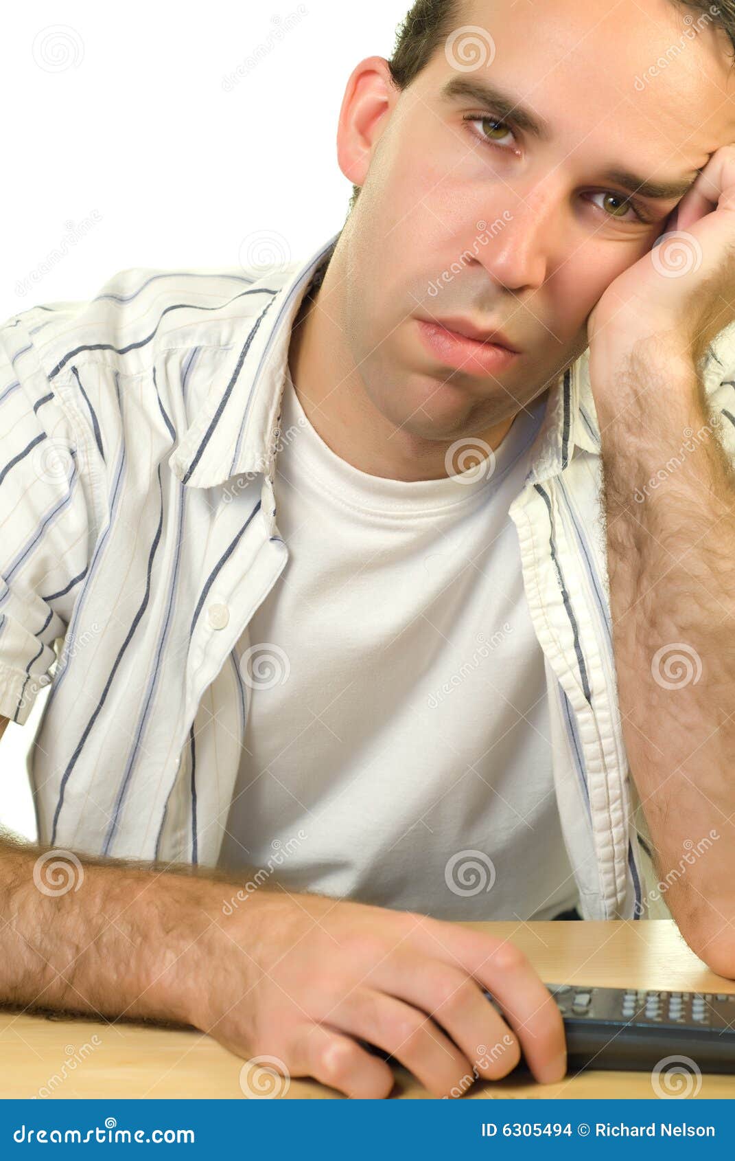 Boredom stock photo. Image of white, adult, expression - 6305494