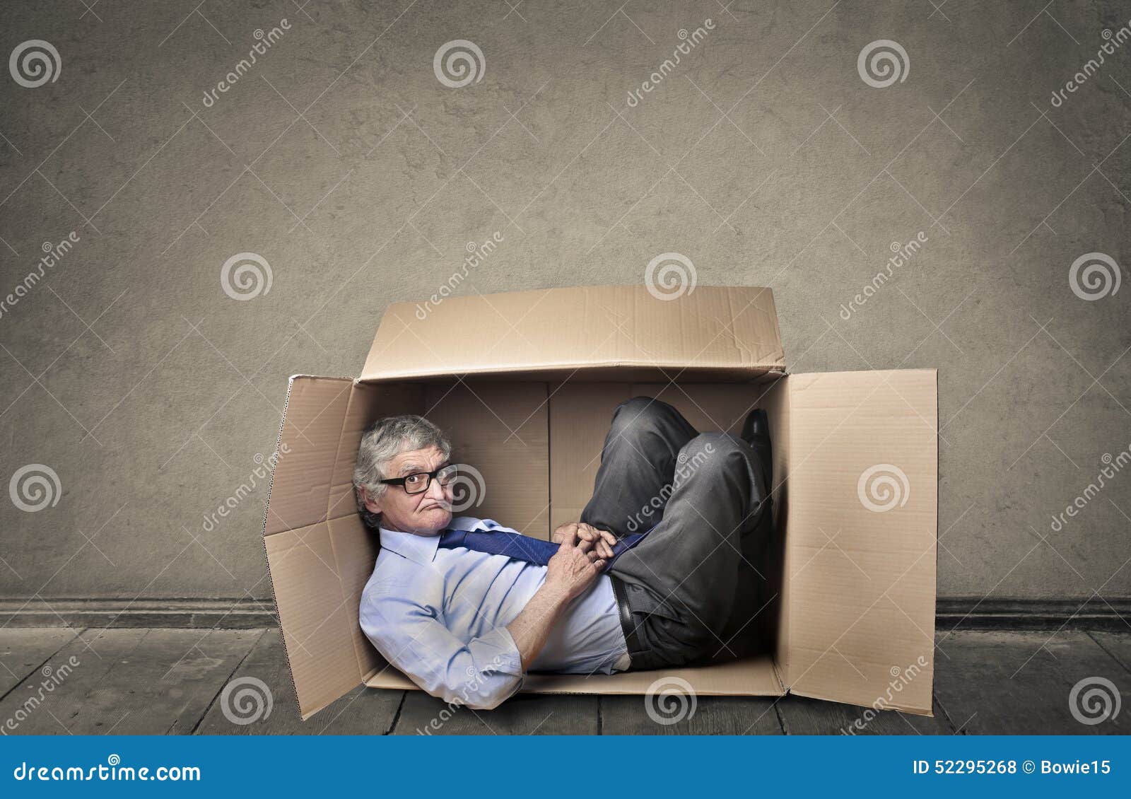 Boredom of cardboard stock photo. Image of boring, sadness - 52295268