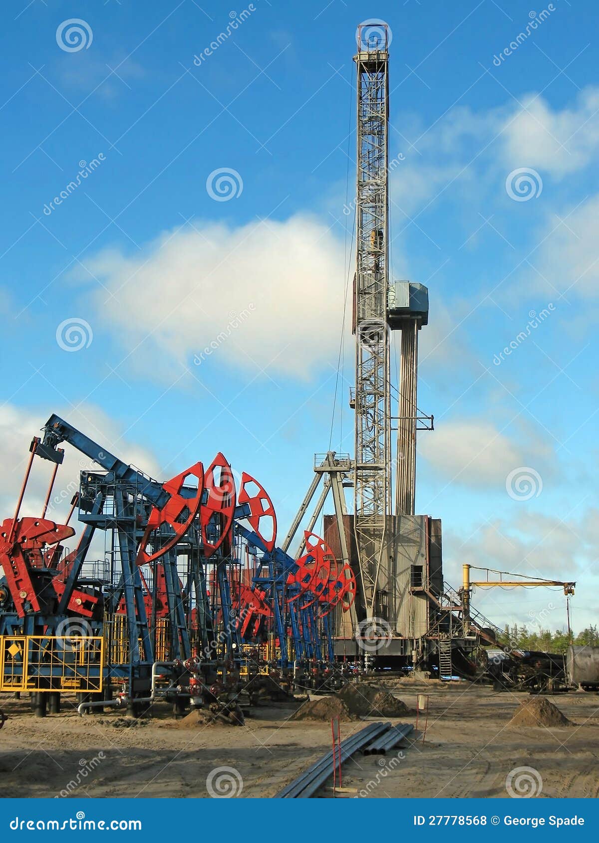 Borehole stock photo. Image of environment, extraction - 27778568