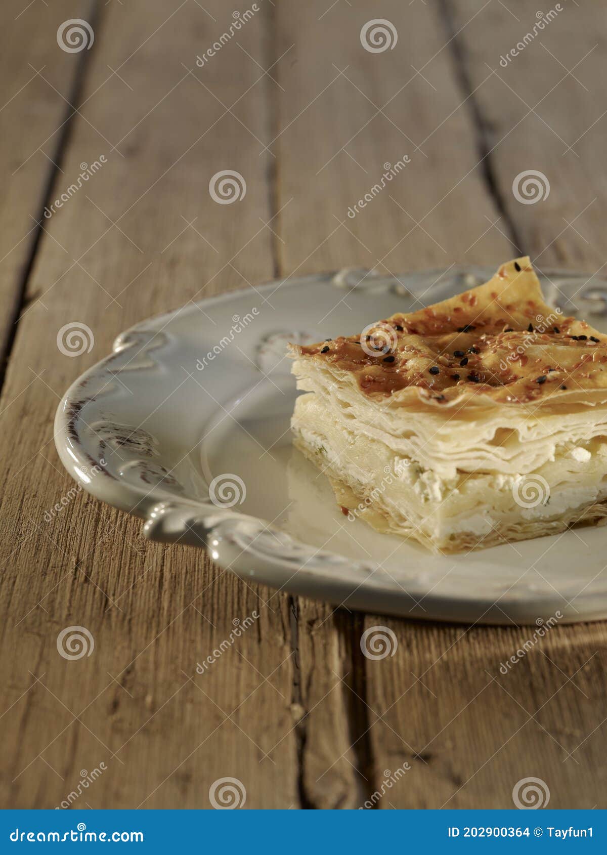 Borek, Traditional Middle East Bakery, Cooked in the Oven Stock Photo ...