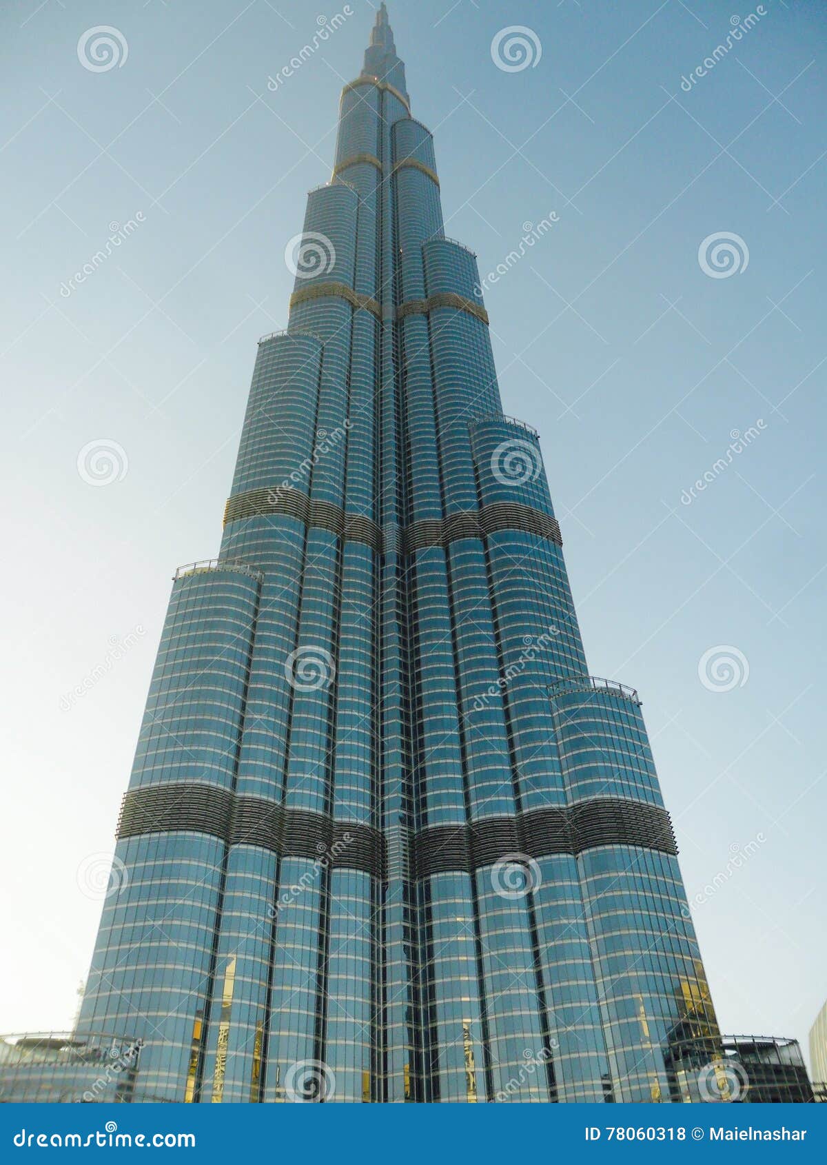 Borg khalifa stock photo. Image of luxury, offices, famous - 78060318