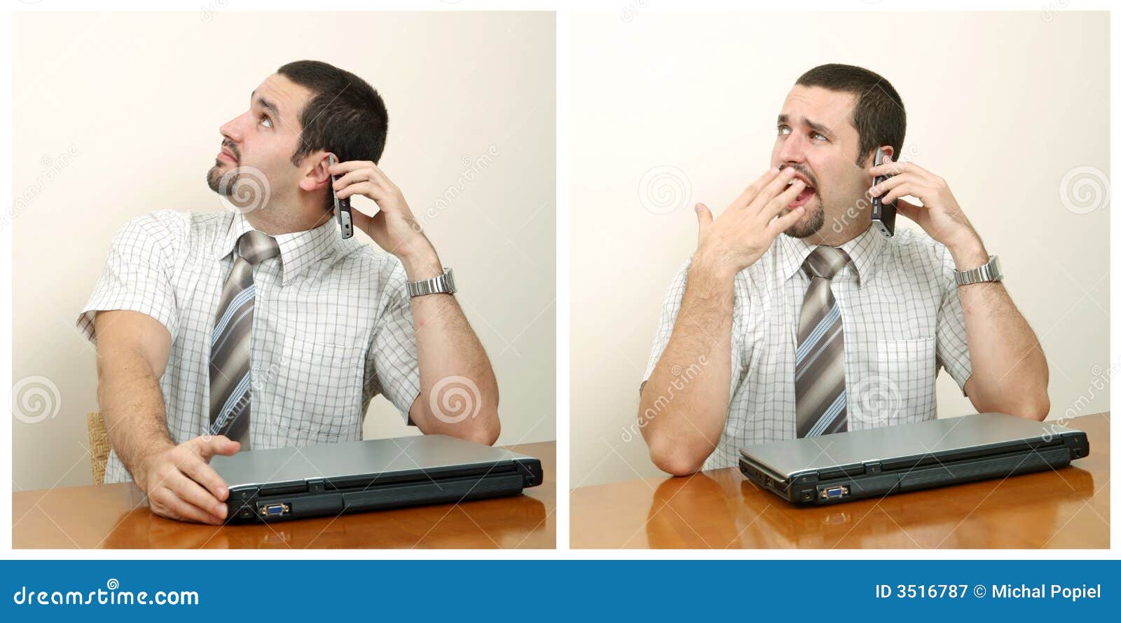 Boring conversation stock image. Image of businessman - 3516787