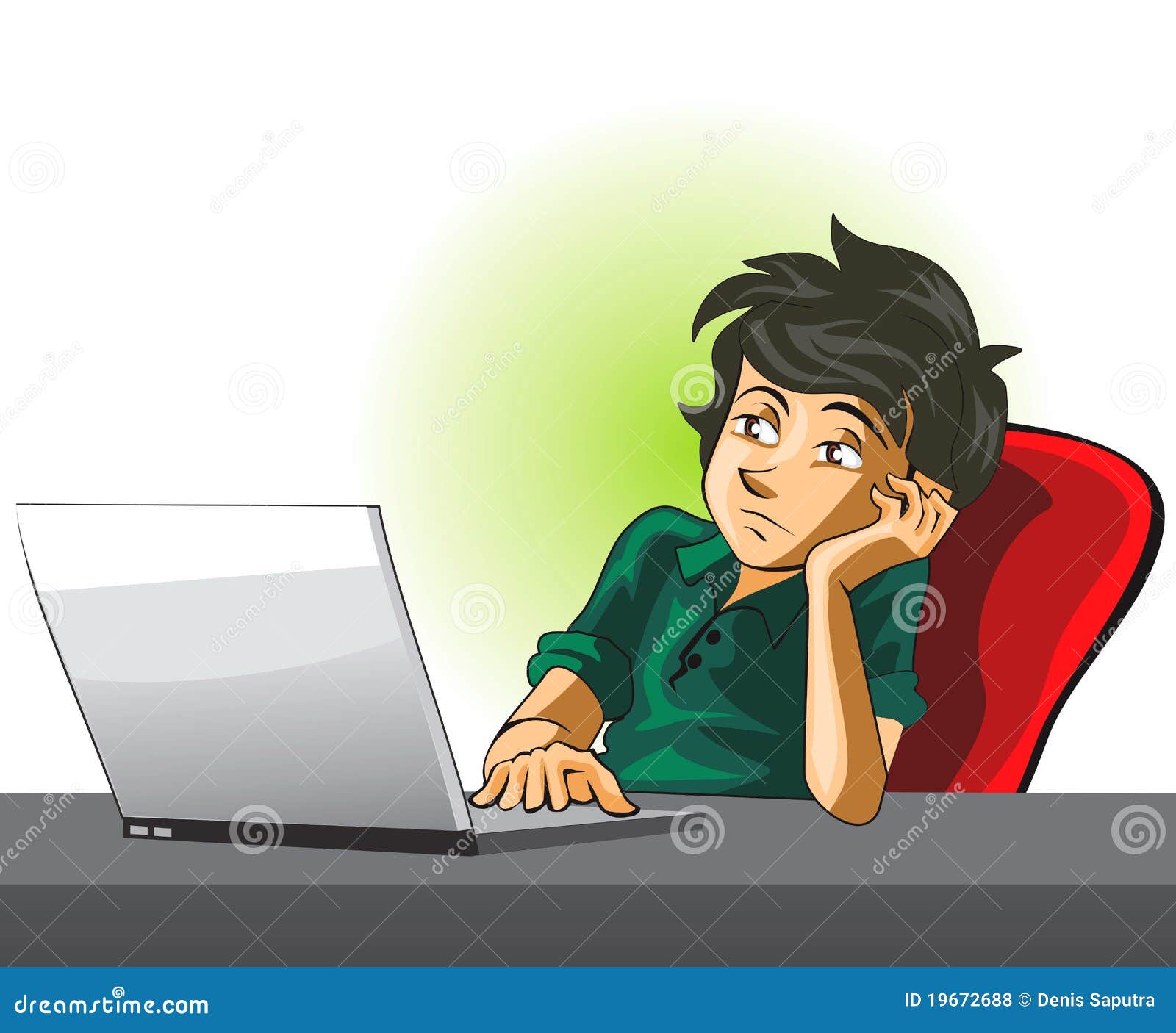 Boring face stock illustration. Illustration of frustration - 19672688