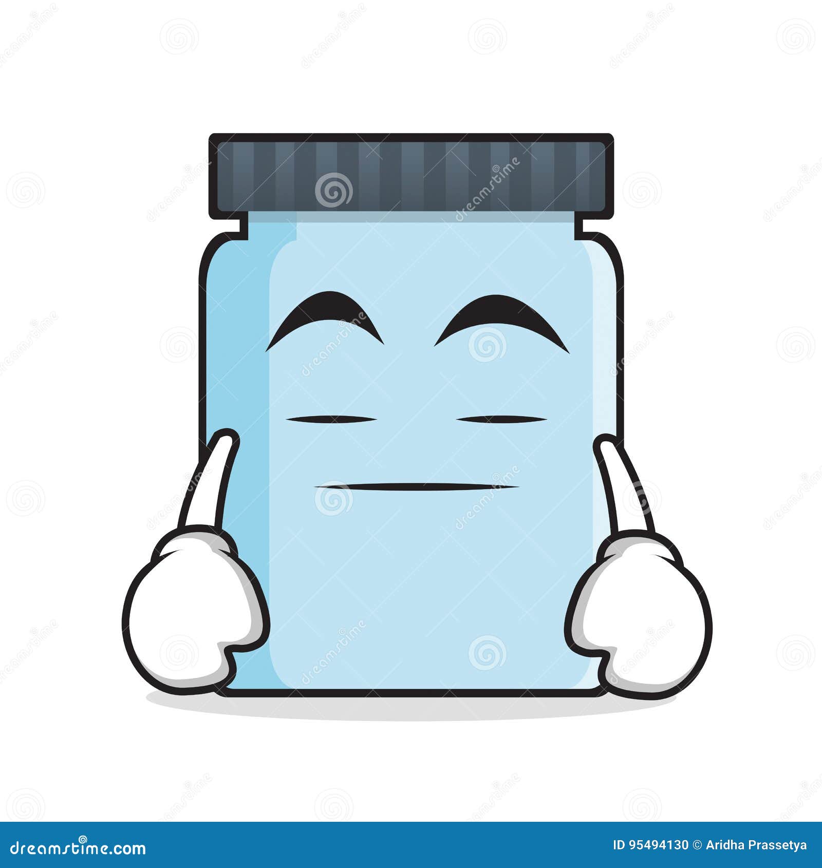 Boring Face Vector Illustration | CartoonDealer.com #32898644