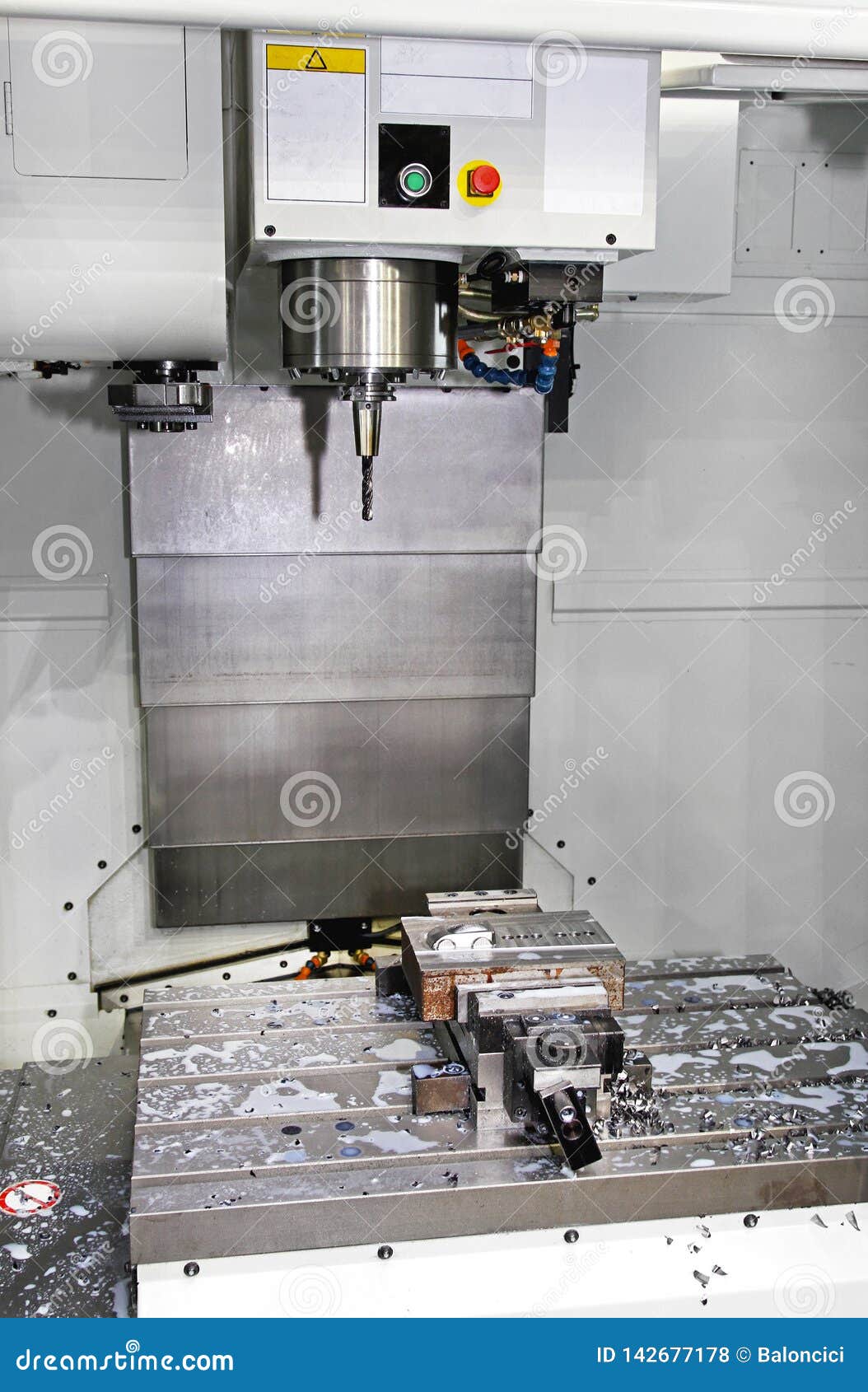 Boring Machining Centre stock photo. Image of drill - 142677178