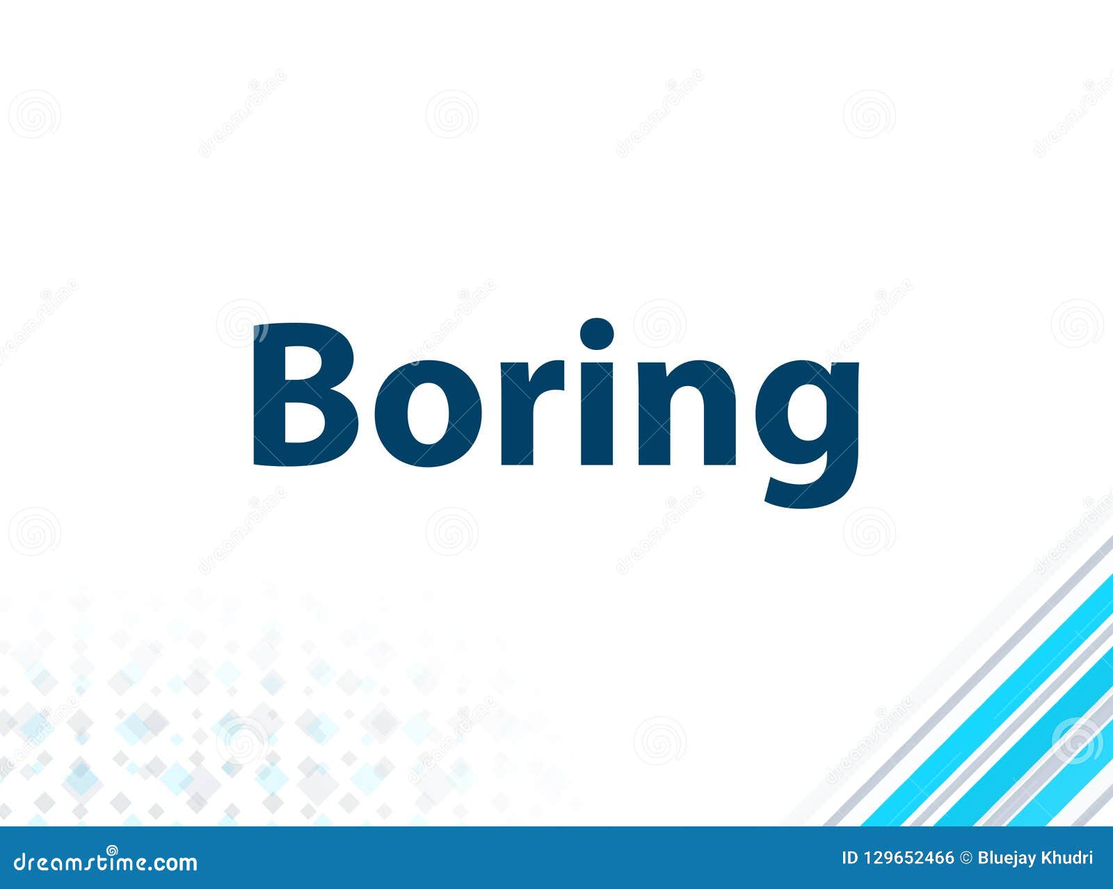Boring Modern Flat Design Blue Abstract Background Stock Illustration ...
