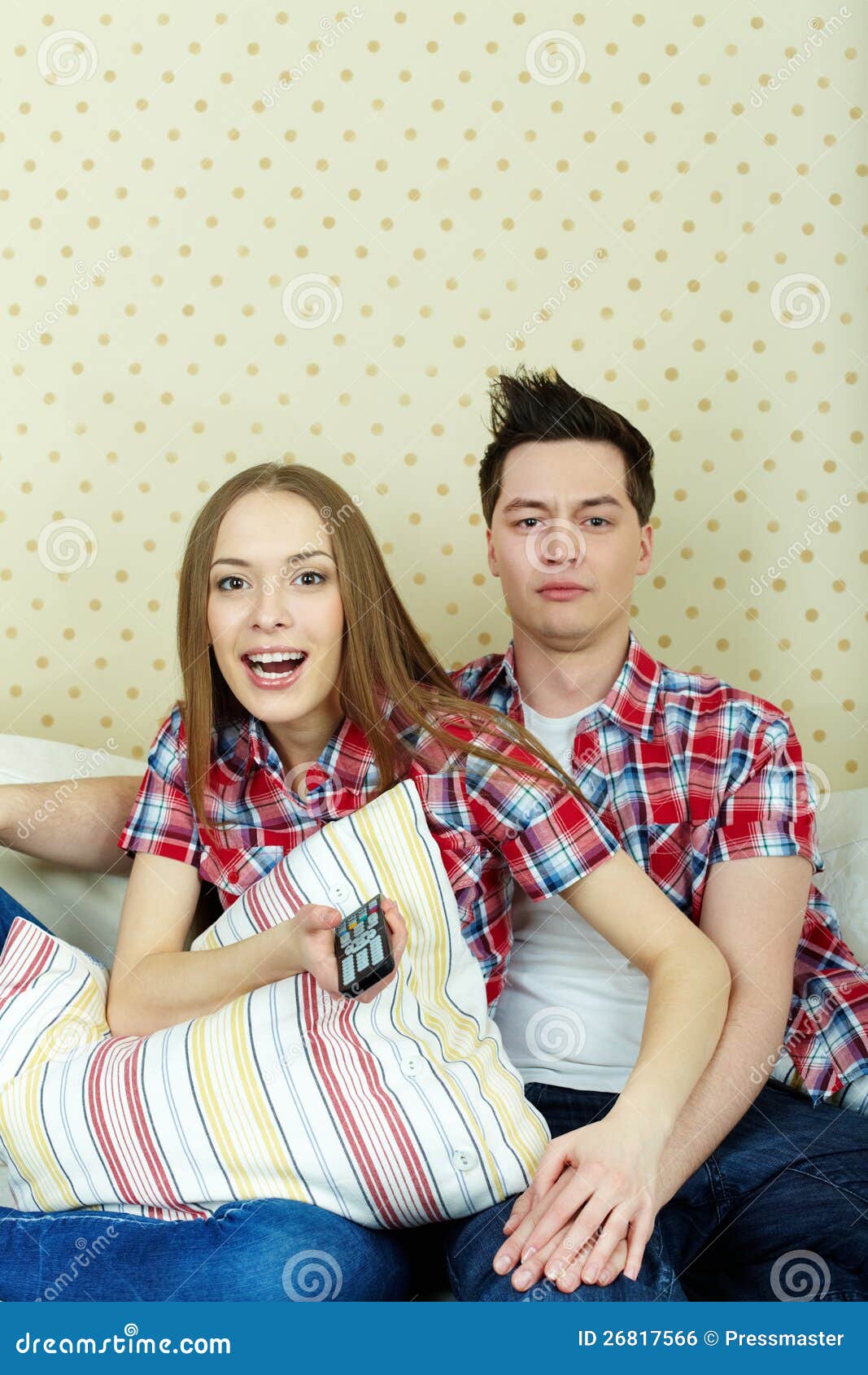 Boring or not? stock photo. Image of adult, emotion, date - 26817566