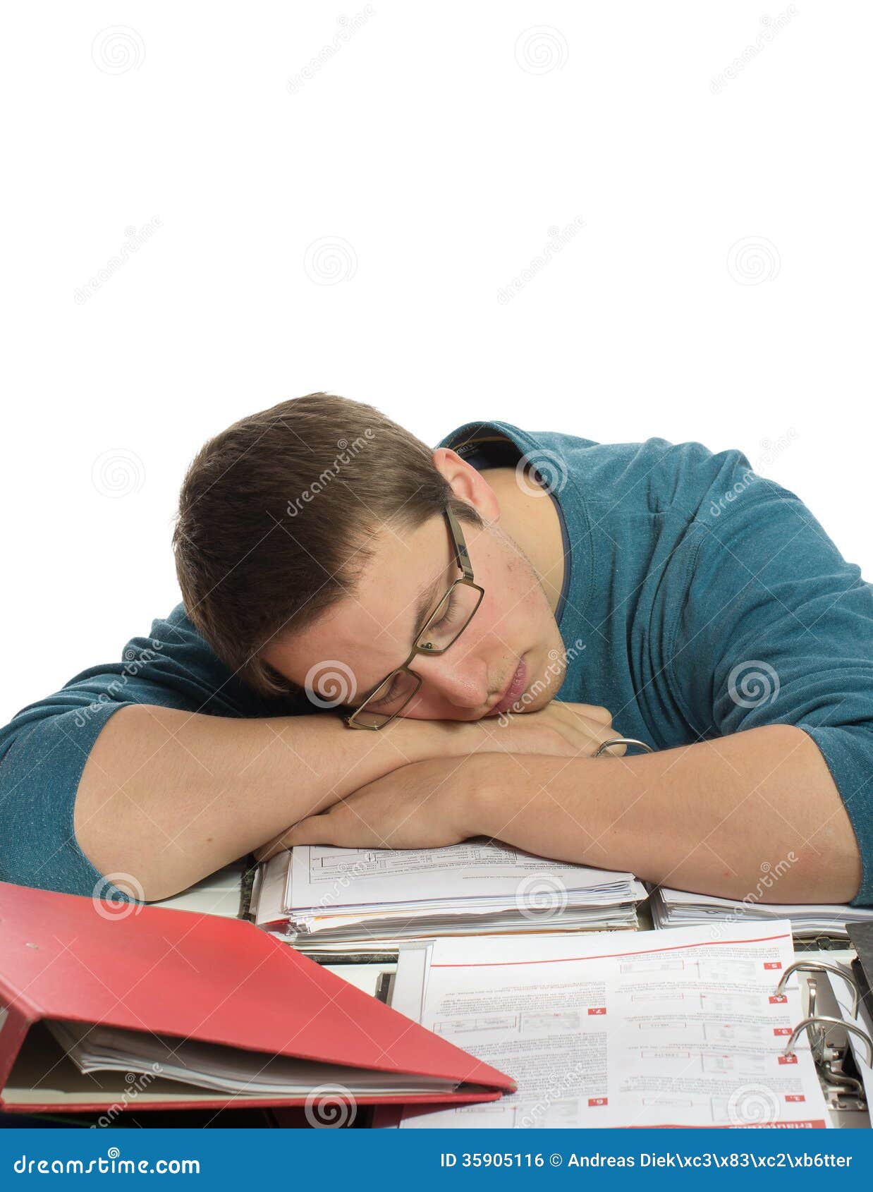 Boring Paperwork Picture. Image: 35905116