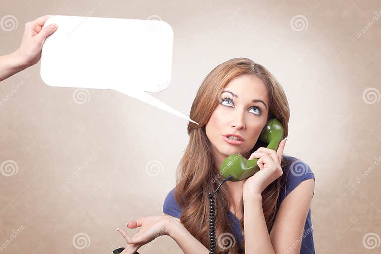Boring phone conversation stock image. Image of idea - 28485801