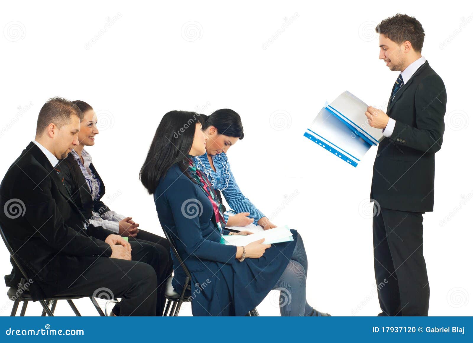 Boring Speech at Conference Stock Photo - Image of handsome, meeting ...