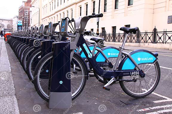 Boris Bikes editorial photo. Image of black, ride, fitness - 22107531