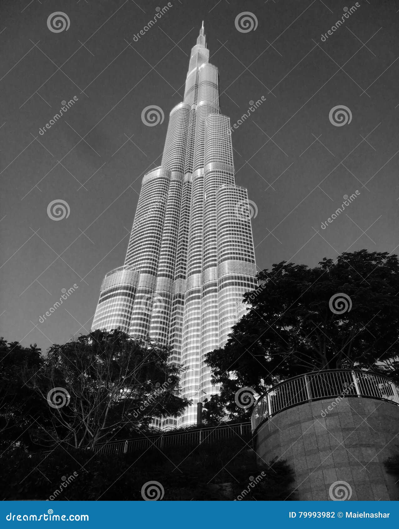 Borj khalifa stock photo. Image of khalifa, dubai, borg - 79993982