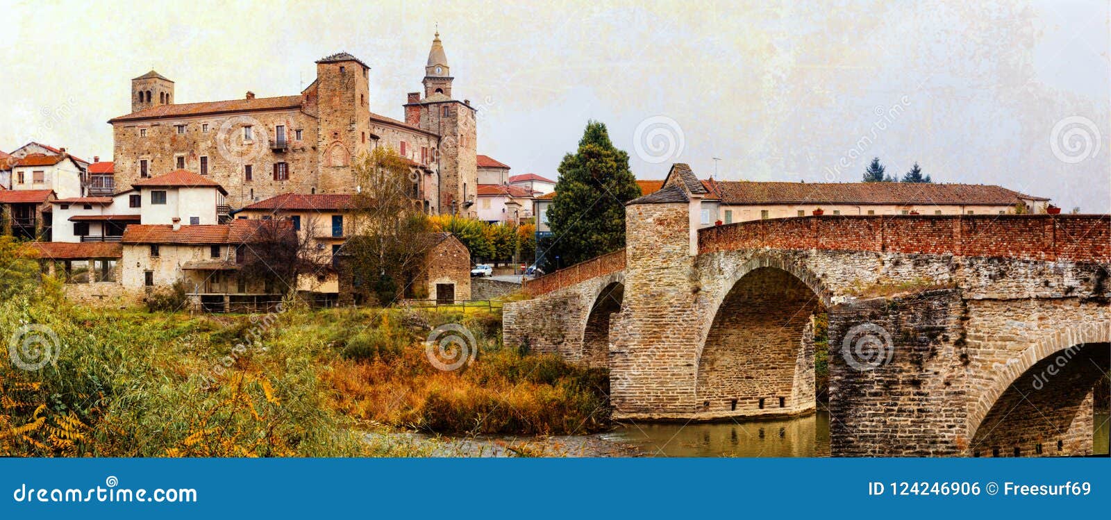 Bormida Monastery ,Asti Province,Piemonte,North Italy. Stock Photo ...