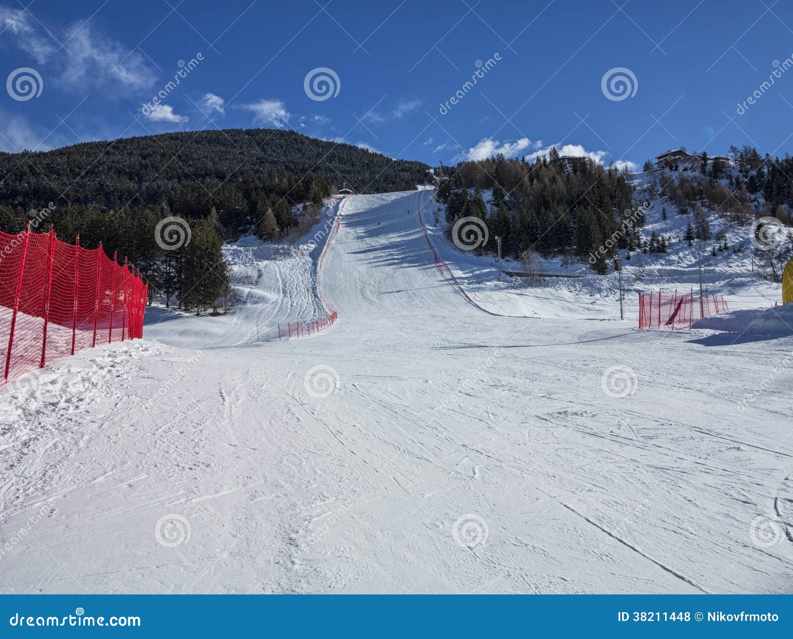 Bormio ski track stock photo. Image of landscape, sport - 38211448