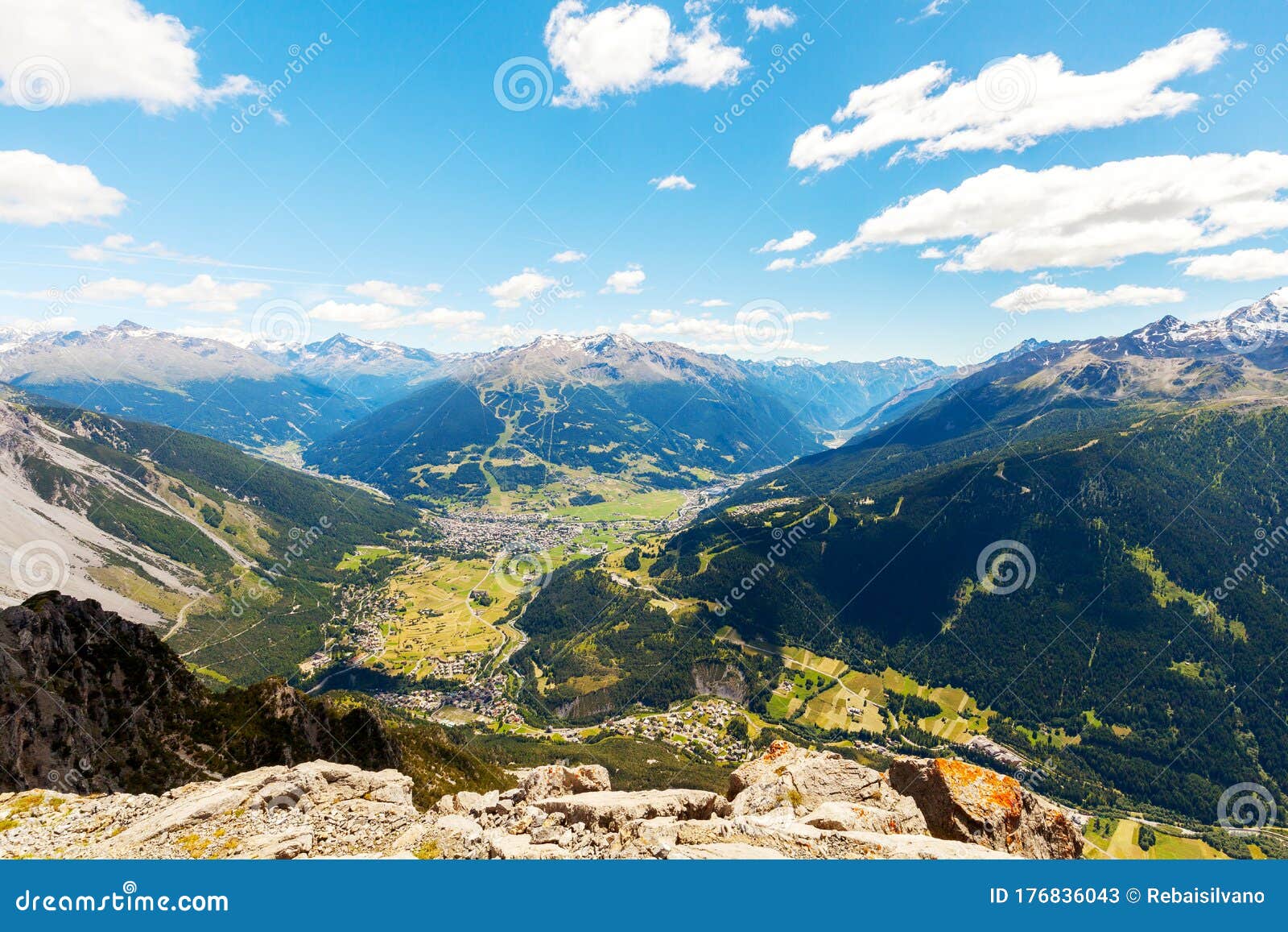 Bormio it stock image. Image of alps, nature, land, peak - 176836043