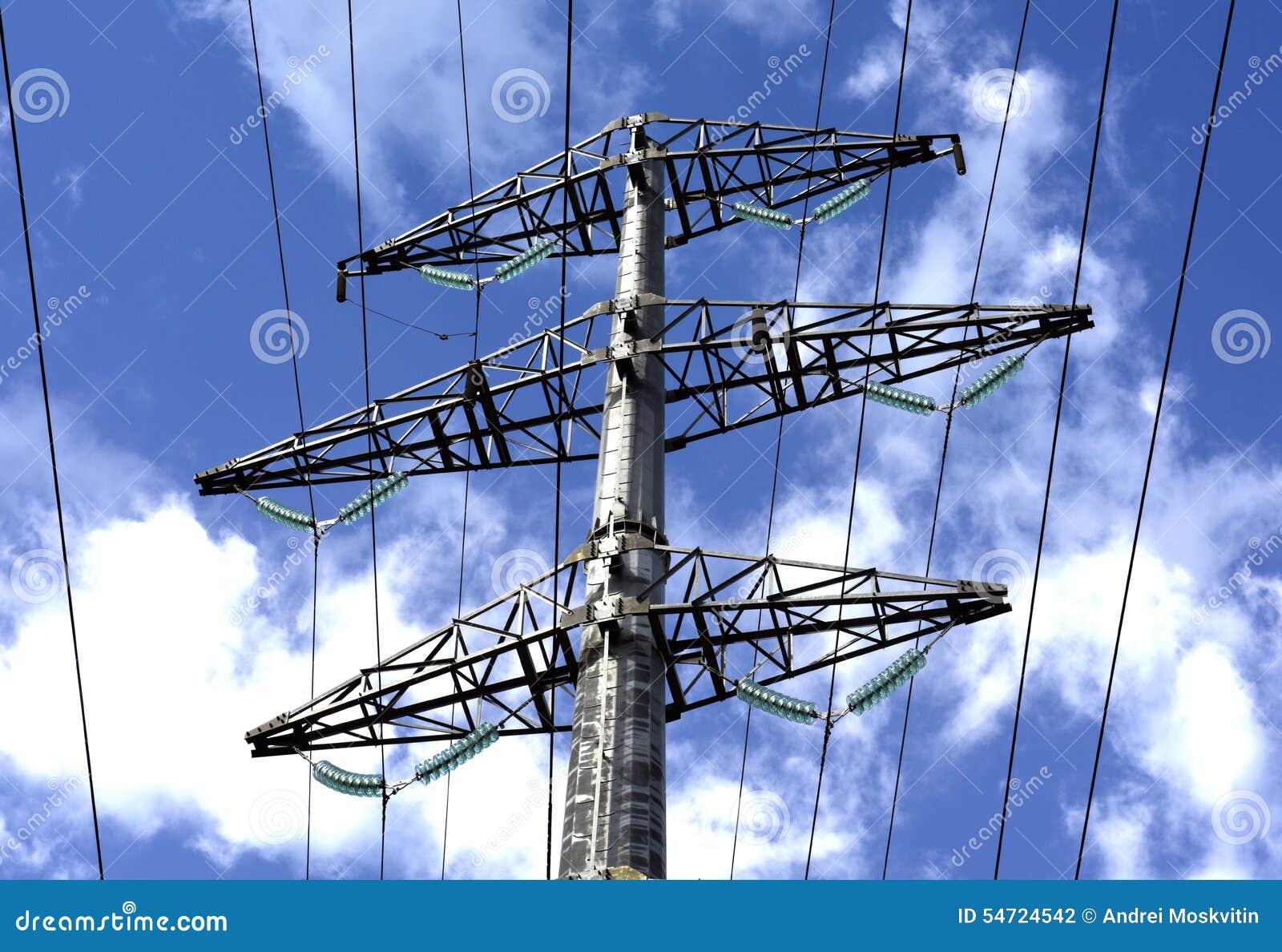 Borne foto de stock. Imagem de céu, energia, nuvens, branco - 54724542