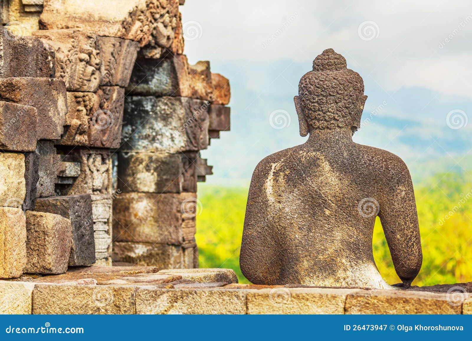 Borobudur stock image. Image of stone, detail, jogjakarta - 26473947