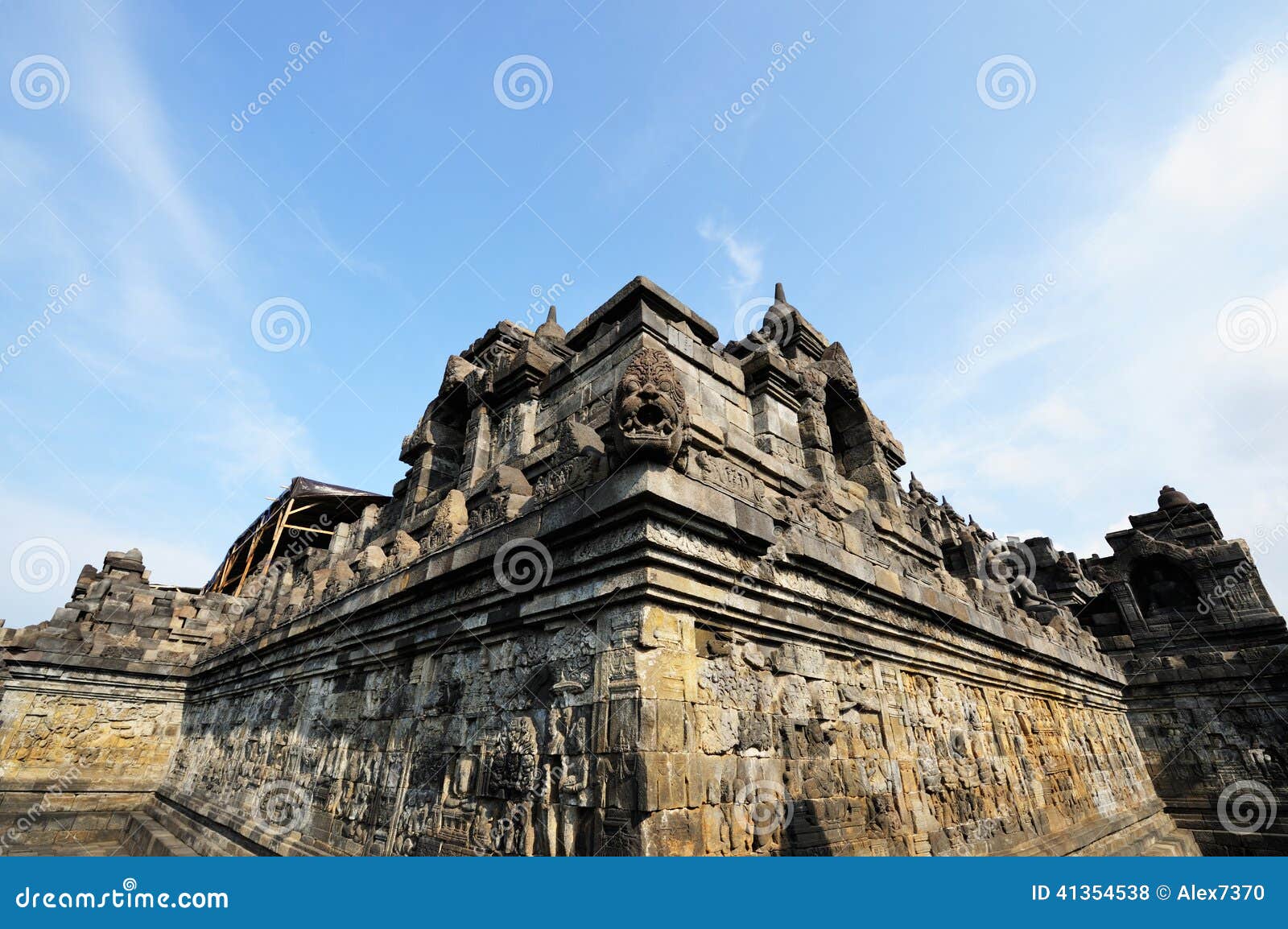 Borobudur, Ilha De Java, Indonésia Foto de Stock - Imagem de curso ...