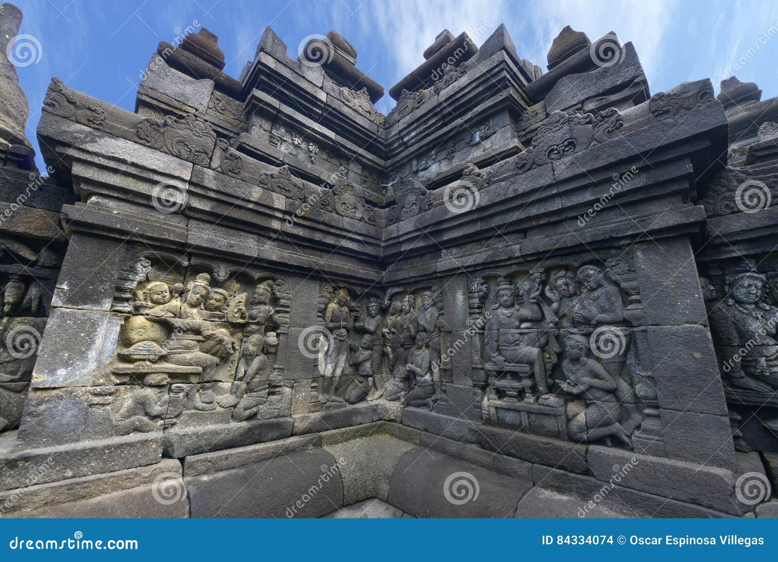 Borobudur, Java, Indonesia stock photo. Image of buddhism - 84334074