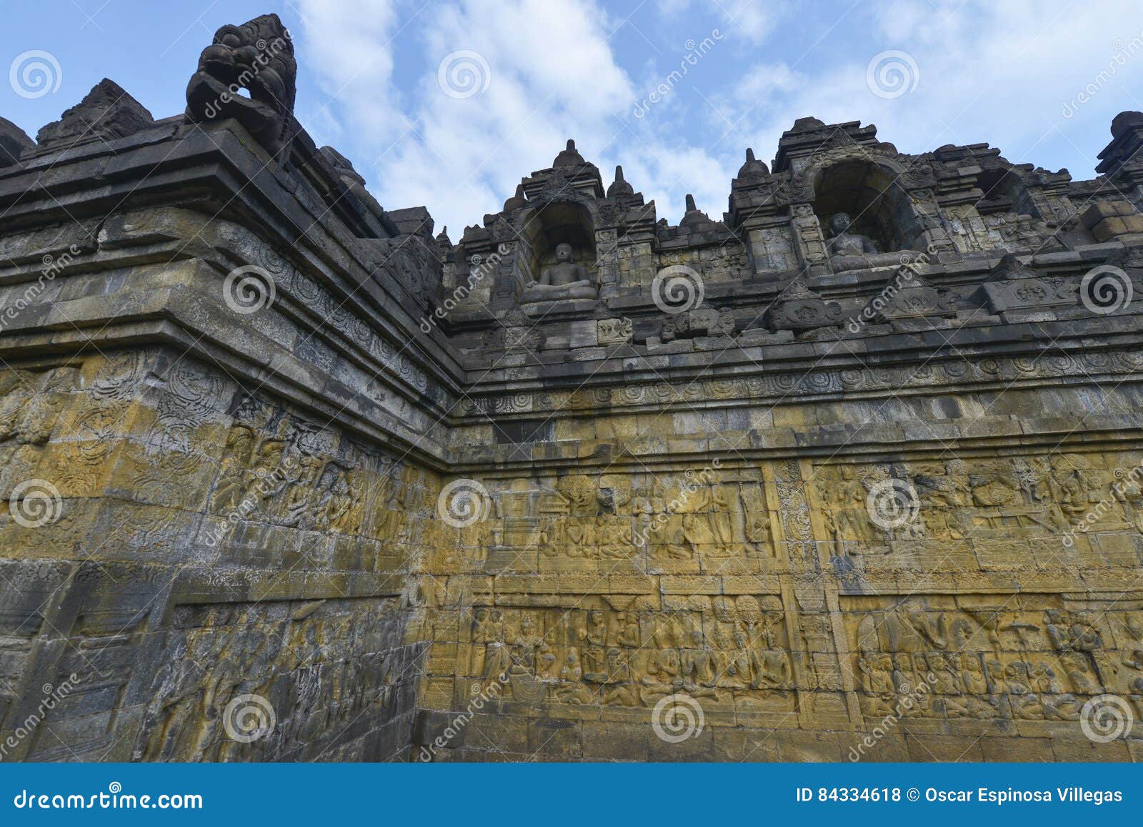 Borobudur, Java, Indonesia stock photo. Image of asia - 84334618