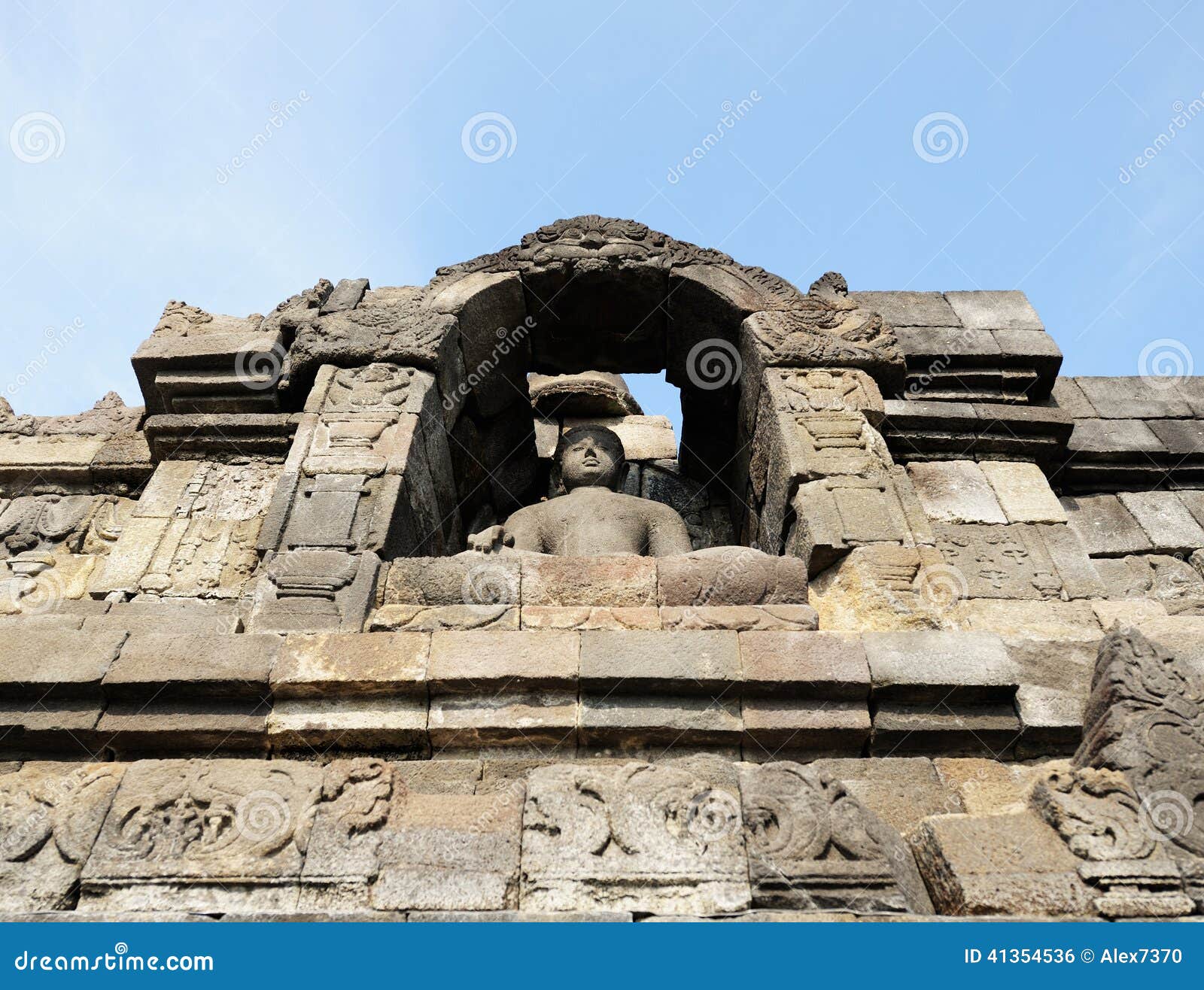 Borobudur, Java Island, Indonesia Stock Photo - Image of java, exterior ...