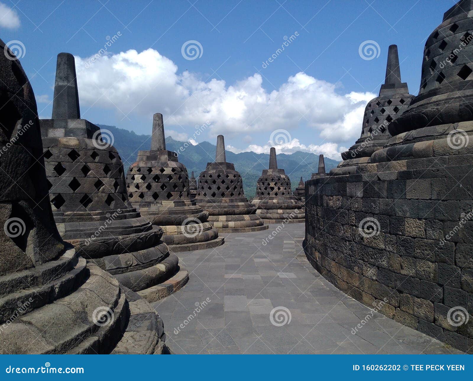 Borobudur stock photo. Image of unesco, temple, largest - 160262202