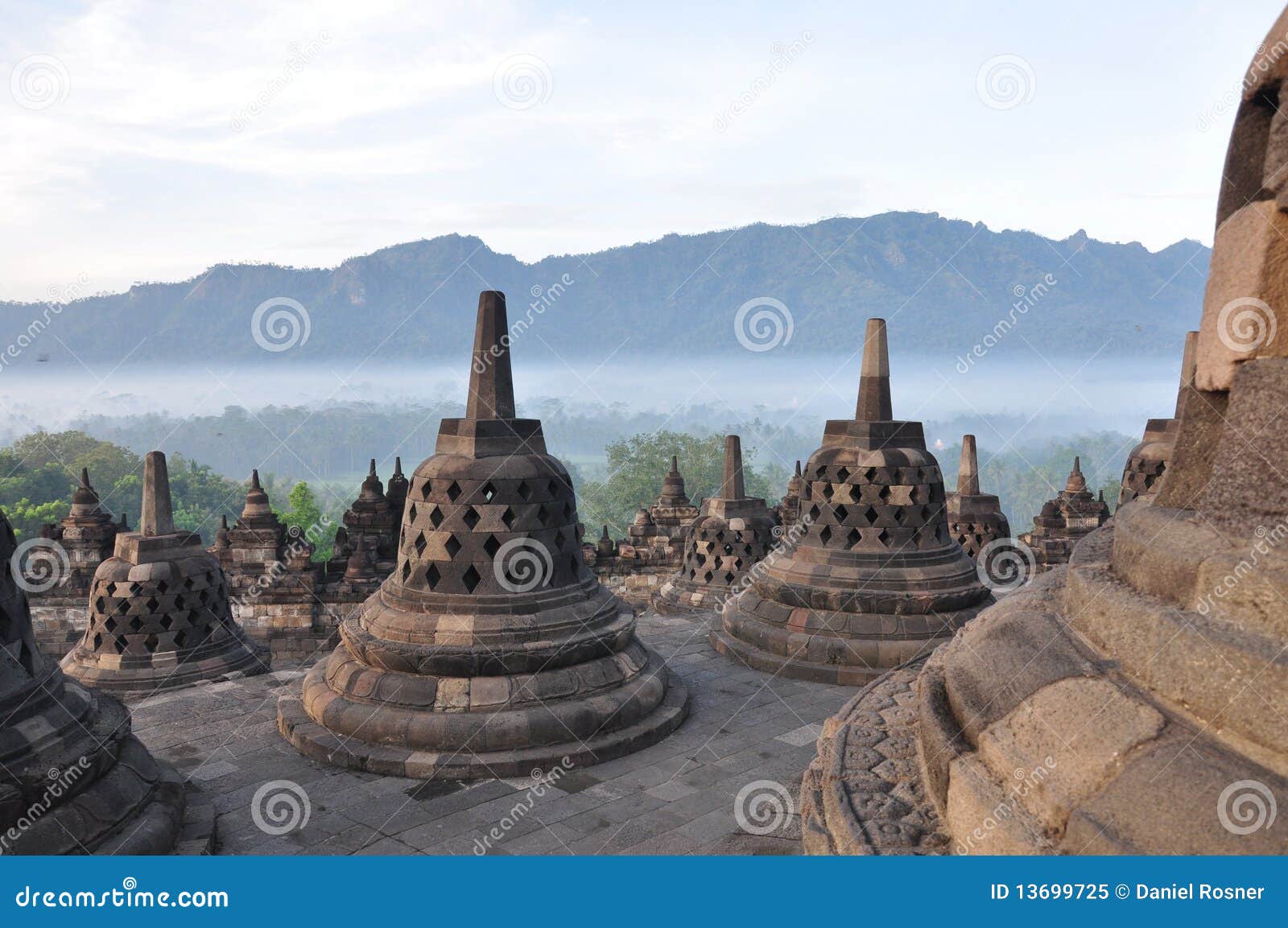 The Stupa Of Candi Borobudur / Borobudur Temple, The World`s Largest ...