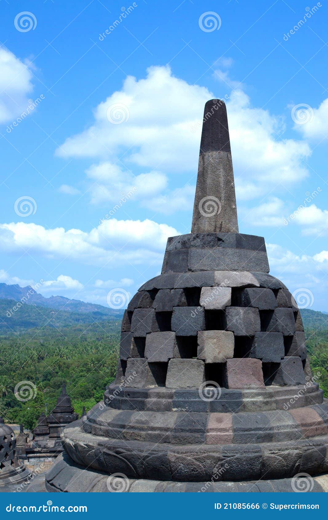 Borobudur Stupa stock photo. Image of statue, culture - 21085666