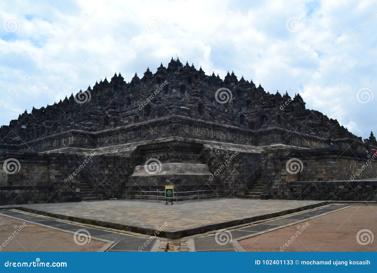 Borobudur Temple stock image. Image of travel, market - 102401133