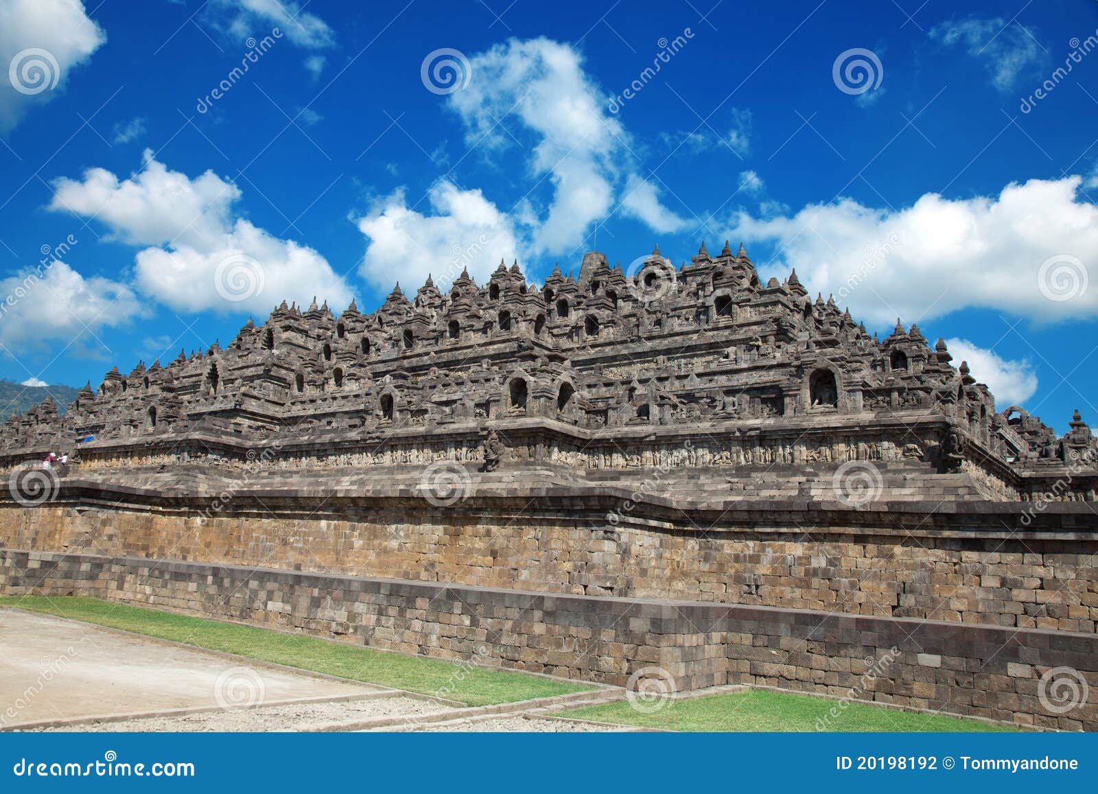 Borobudur Temple Indonesia stock photo. Image of building - 20198192