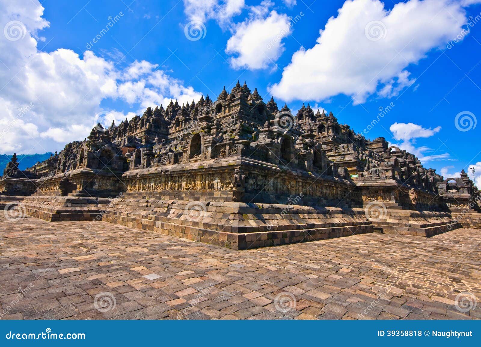 Borobudur Temple Near Yogyakarta Stock Photo - Image of destination ...