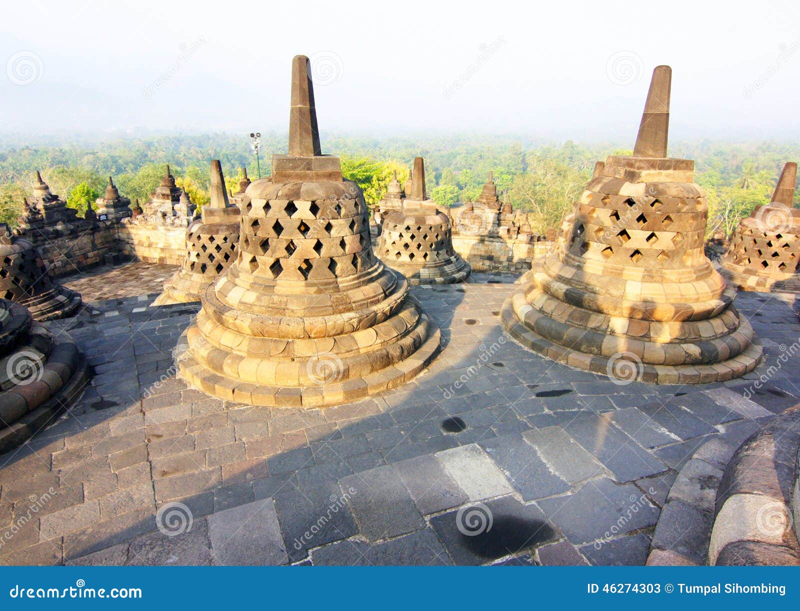 Borobudur Temple stock image. Image of borobudur, temple - 46274303