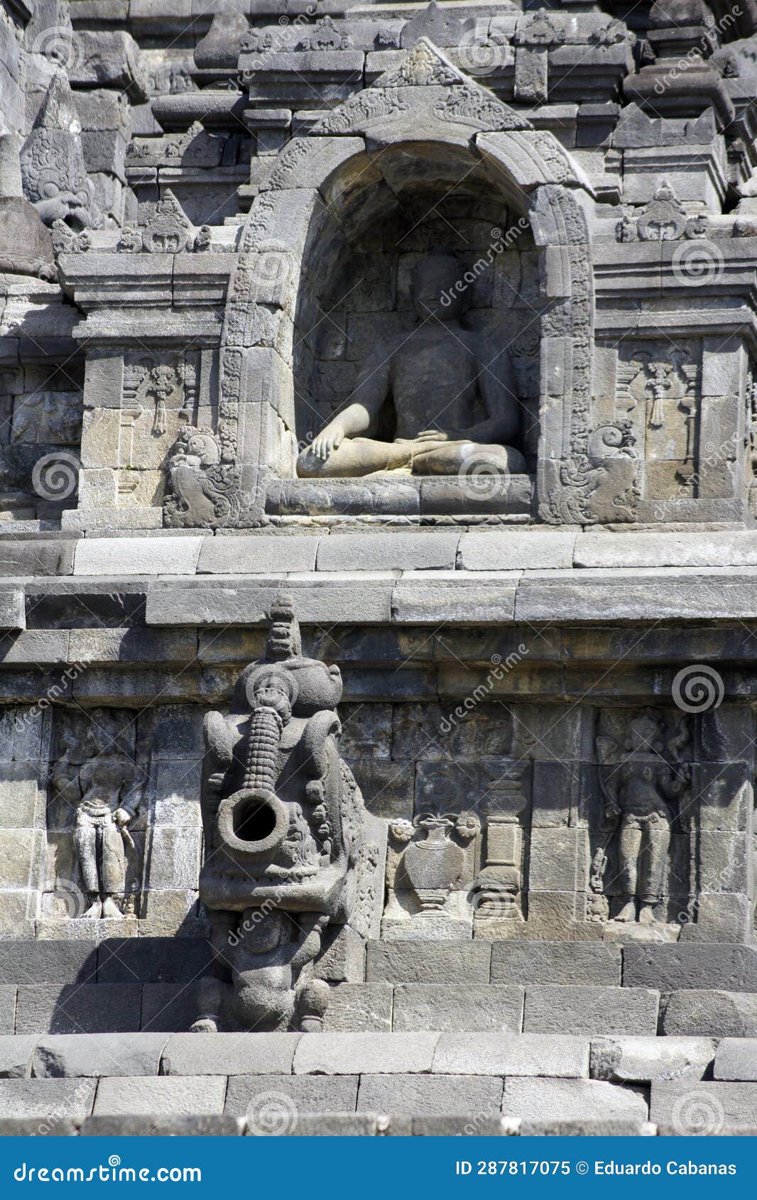 Borobudur Temple, Yogyakarta, Java Island, Indonesia Stock Image ...