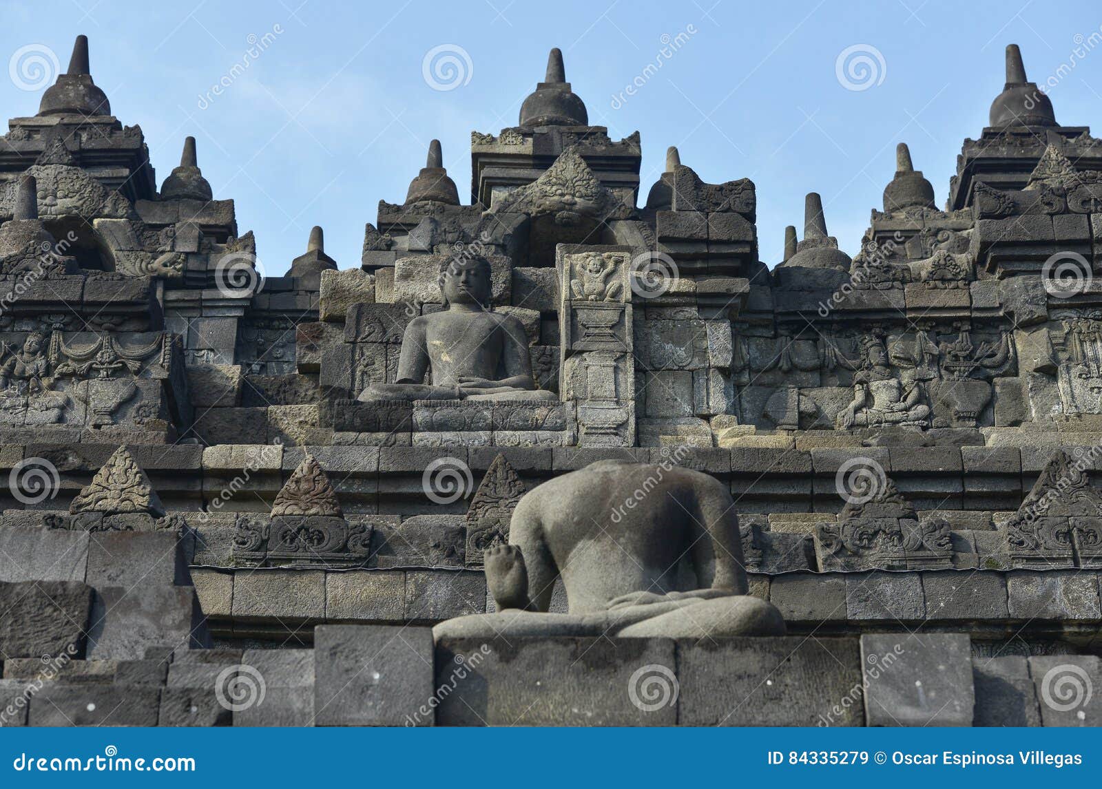 Borobudur, Yogyakarta, Java, Indonesia Stock Image - Image of monument ...