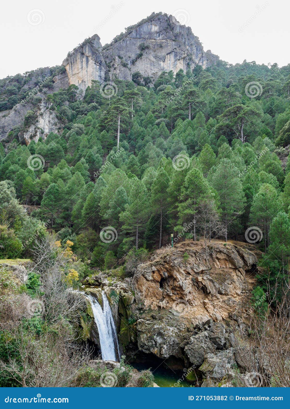 Borosa River in Cazorla Mountain Range, Spain Stock Photo - Image of ...