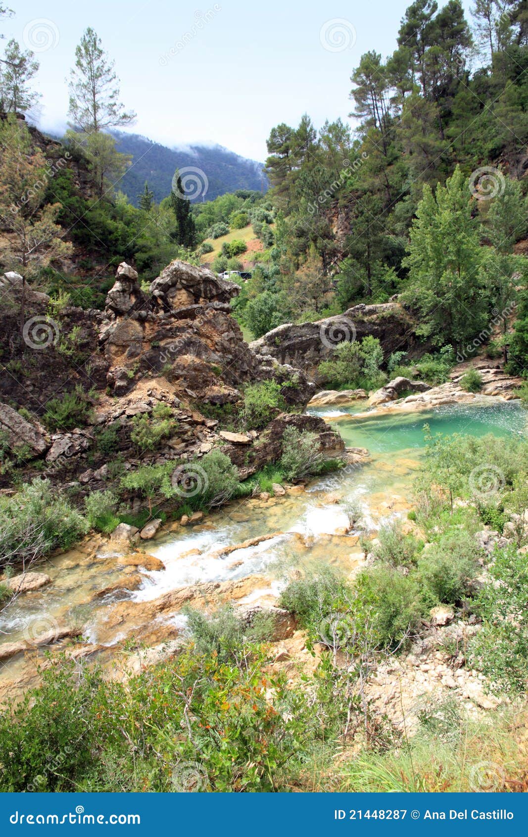 Borosa River Source Cazorla Segura Sierra Spain Stock Image - Image of ...