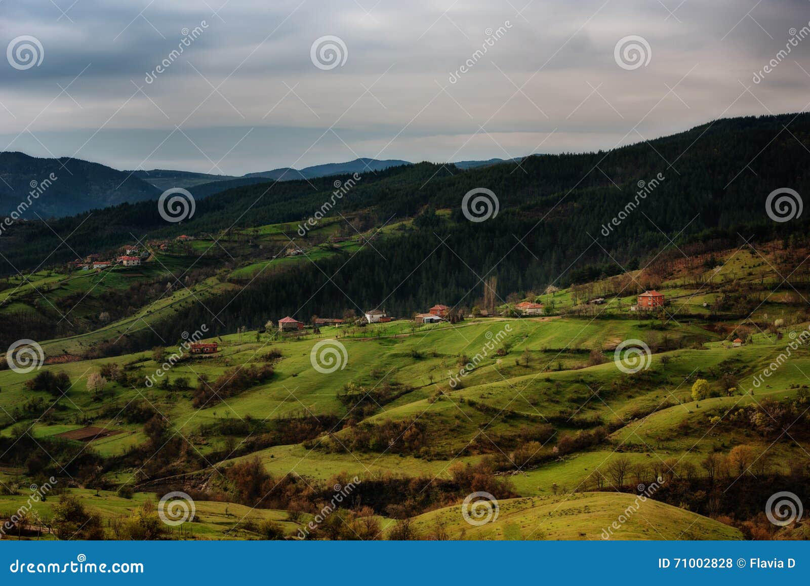 Borovitsa Village, Eastern Rhodopes, Bulgaria Stock Photo - Image of ...