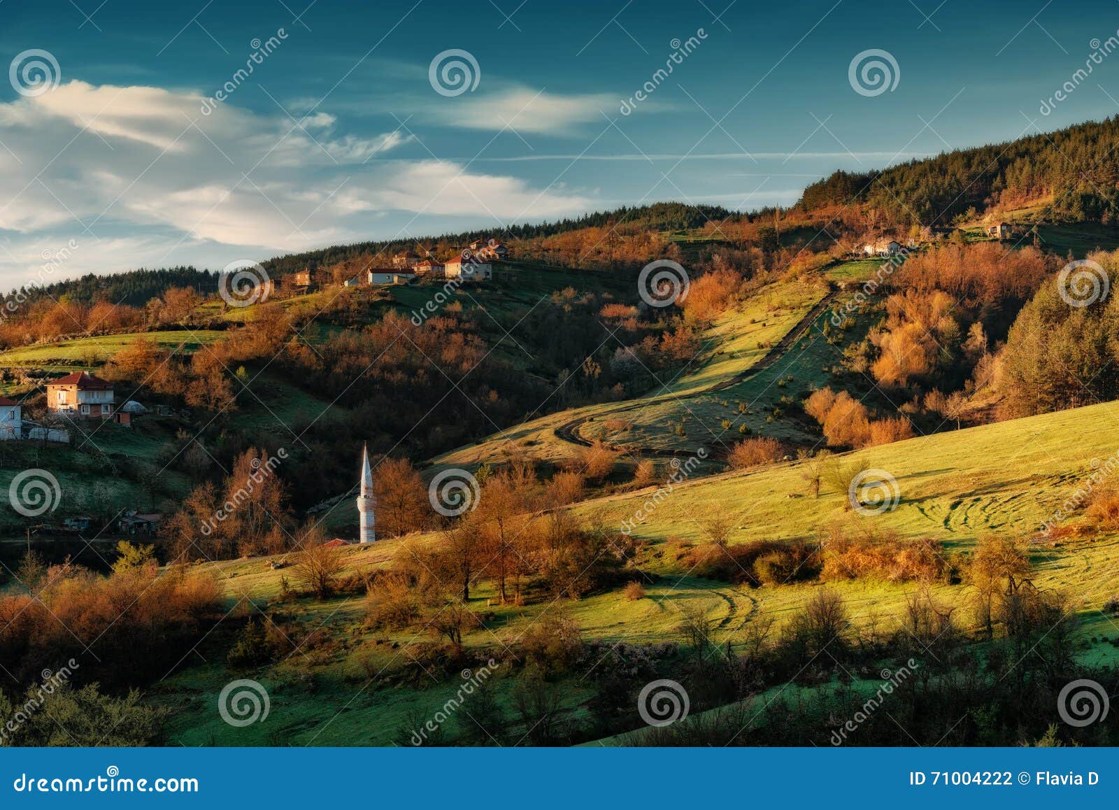 Borovitsa Village, Eastern Rhodopes, Bulgaria Stock Photo - Image of ...