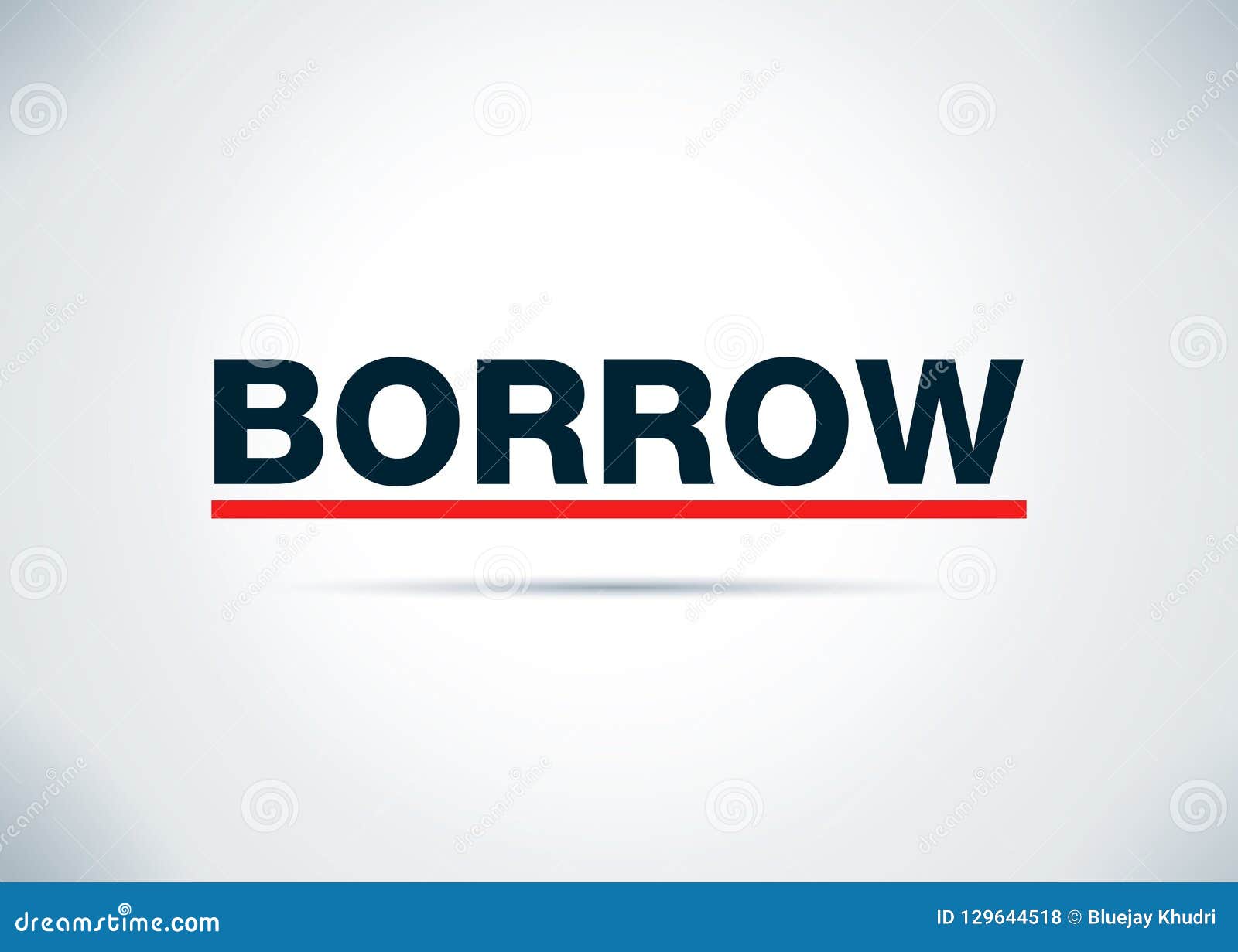 Borrow Abstract Flat Background Design Illustration Stock Illustration ...