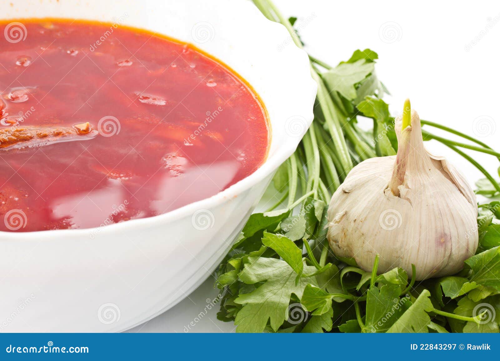 Borsch stock image. Image of borsch, restaurant, dish - 22843297