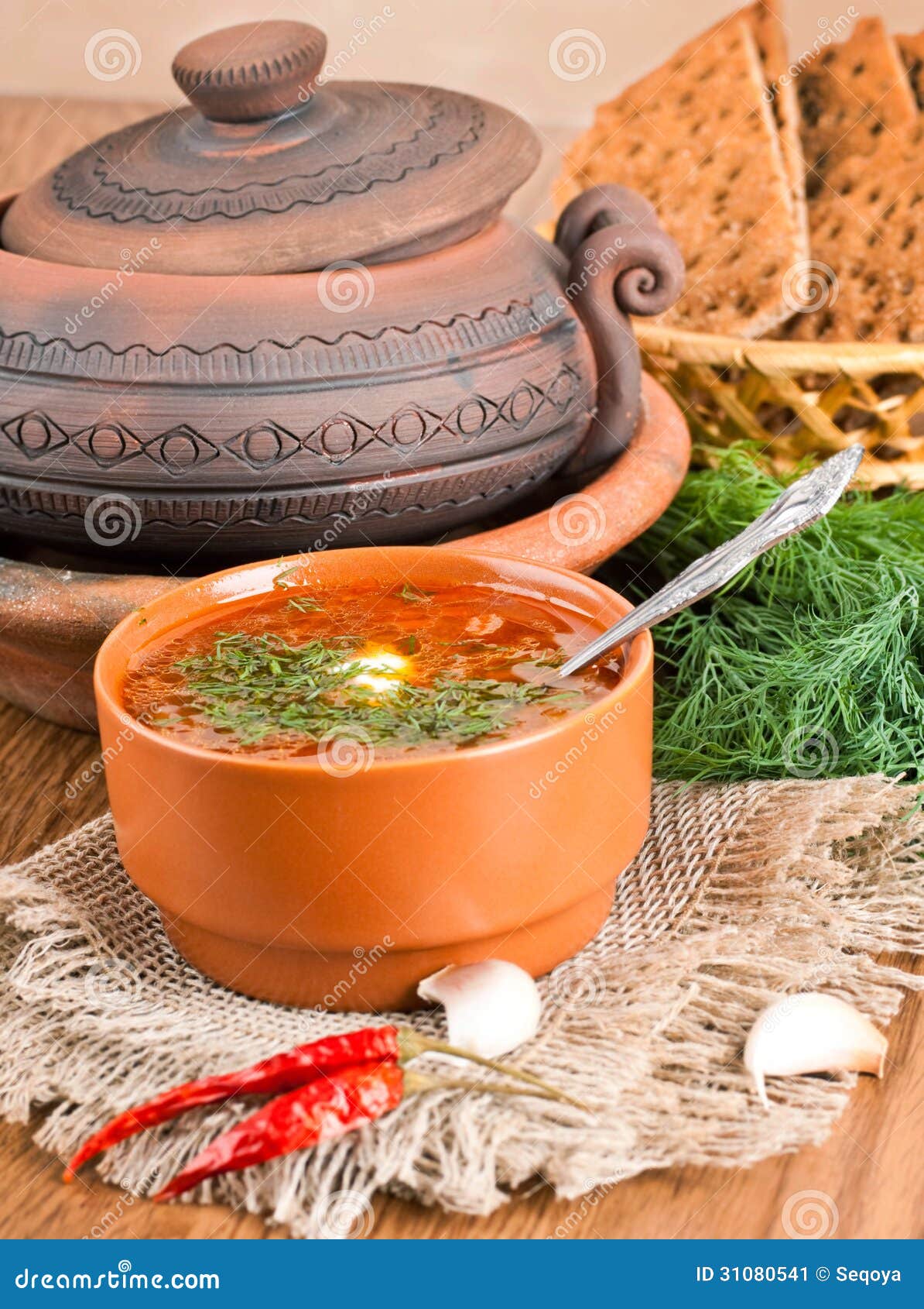 Borsch, Soppa Från En Beta Och Kål Fotografering för Bildbyråer - Bild ...