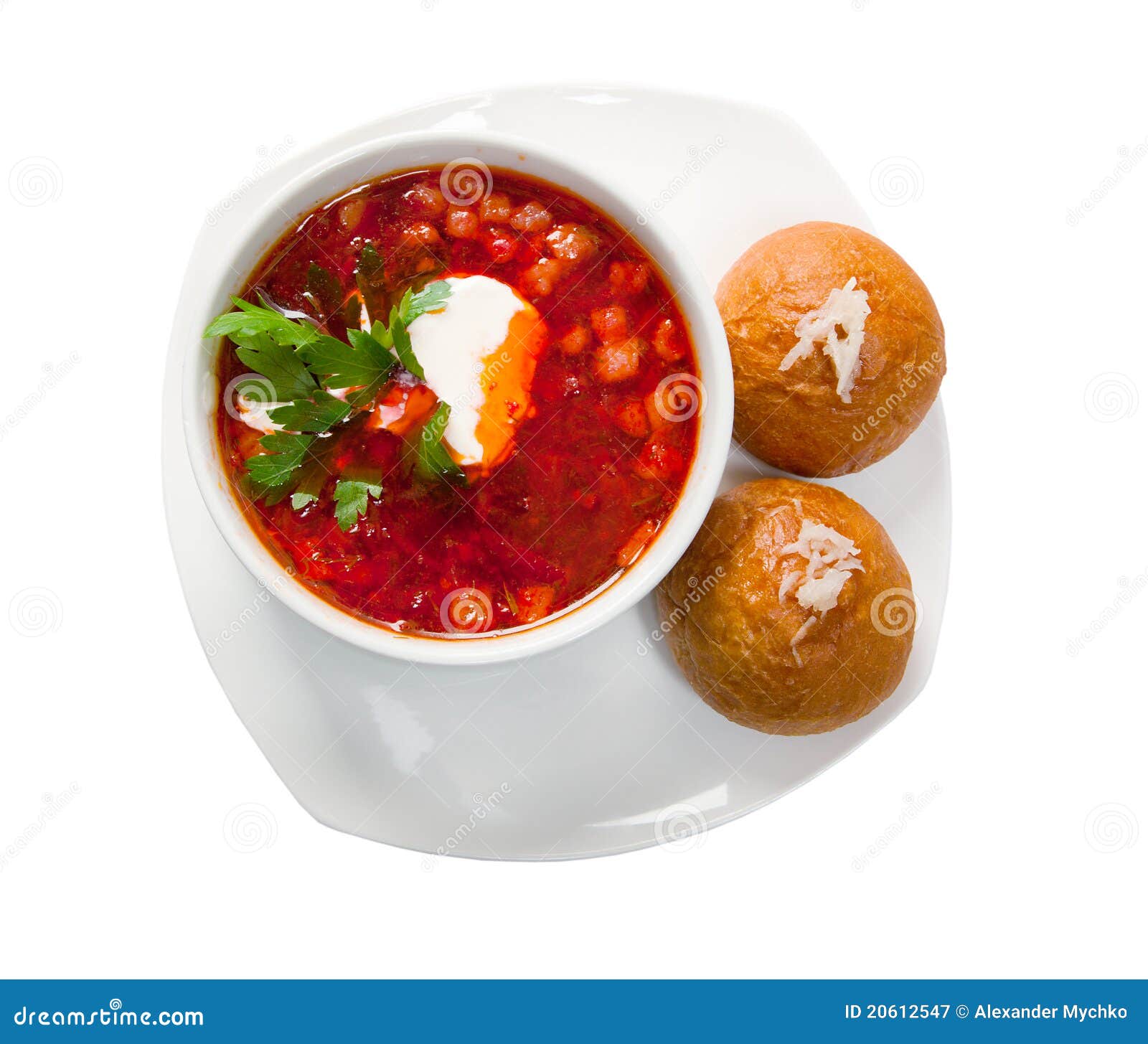 Borsch.Ukrainian Y Sopa Rusa Imagen de archivo - Imagen de ucrania ...