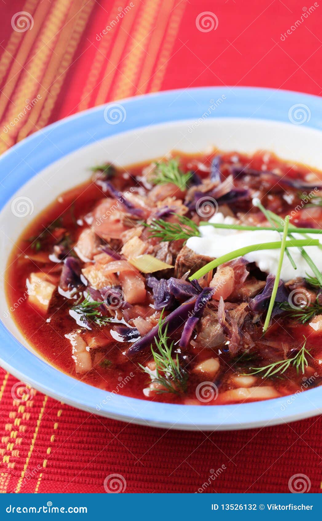 Borscht stock photo. Image of borscht, beef, cabbage - 13526132