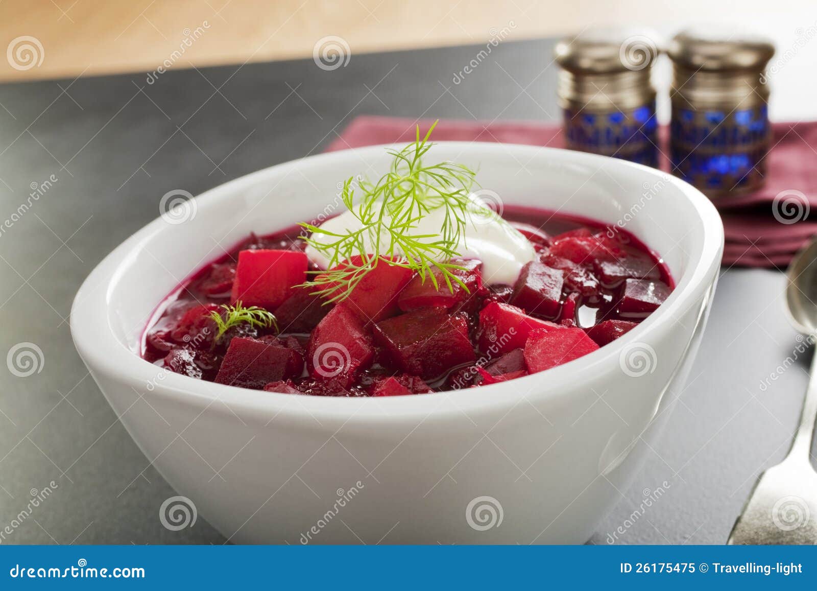 Borscht Beetroot Soup stock image. Image of traditional - 26175475