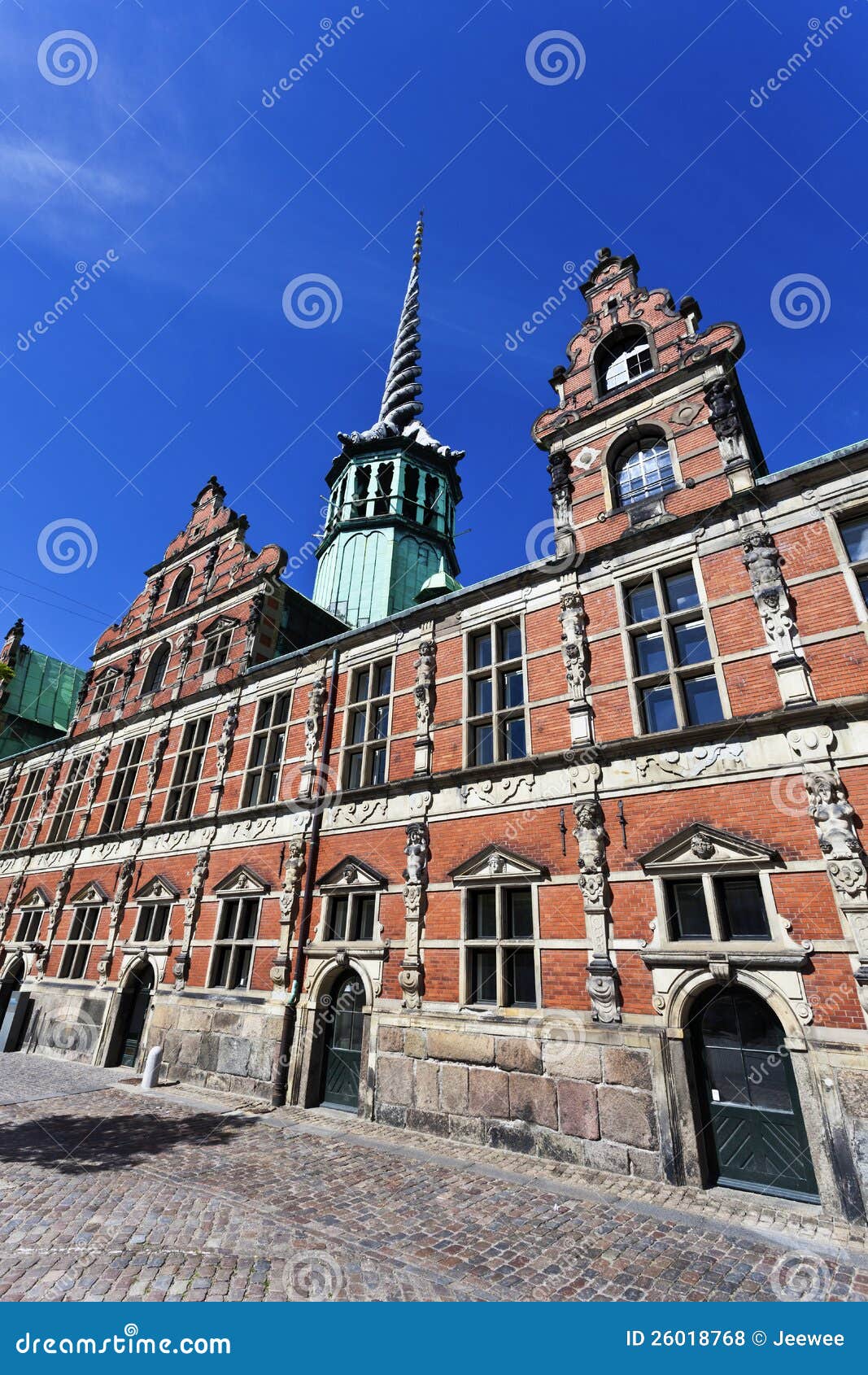 Borsen - Stock Exchange in Copenhagen Stock Photo - Image of landmark ...