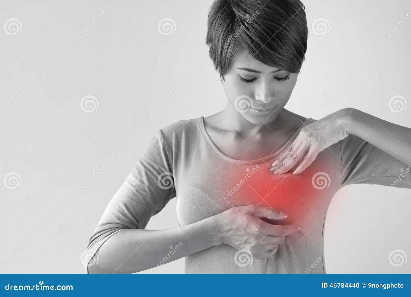 Borstkanker Zelf - Controle Stock Foto - Image of dokter, sectie: 46784440